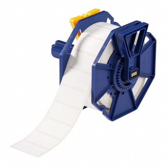 1 in x 2 in, Autoclavable Cryogenic Polypropylene, Printer Label ...