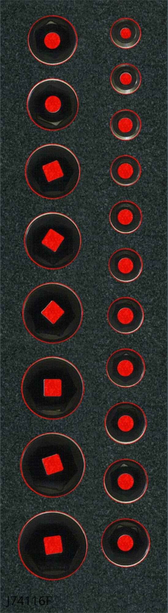 PROTO, 1/2 in Drive Size, 19 Pieces, Impact Socket Sets - 806K80 ...