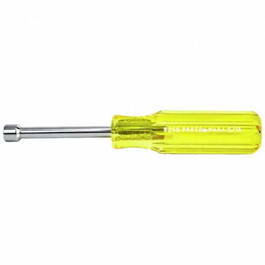 PROTO, Straight, SAE, Solid Round Shank Nut Driver - 426G14|J9210 ...