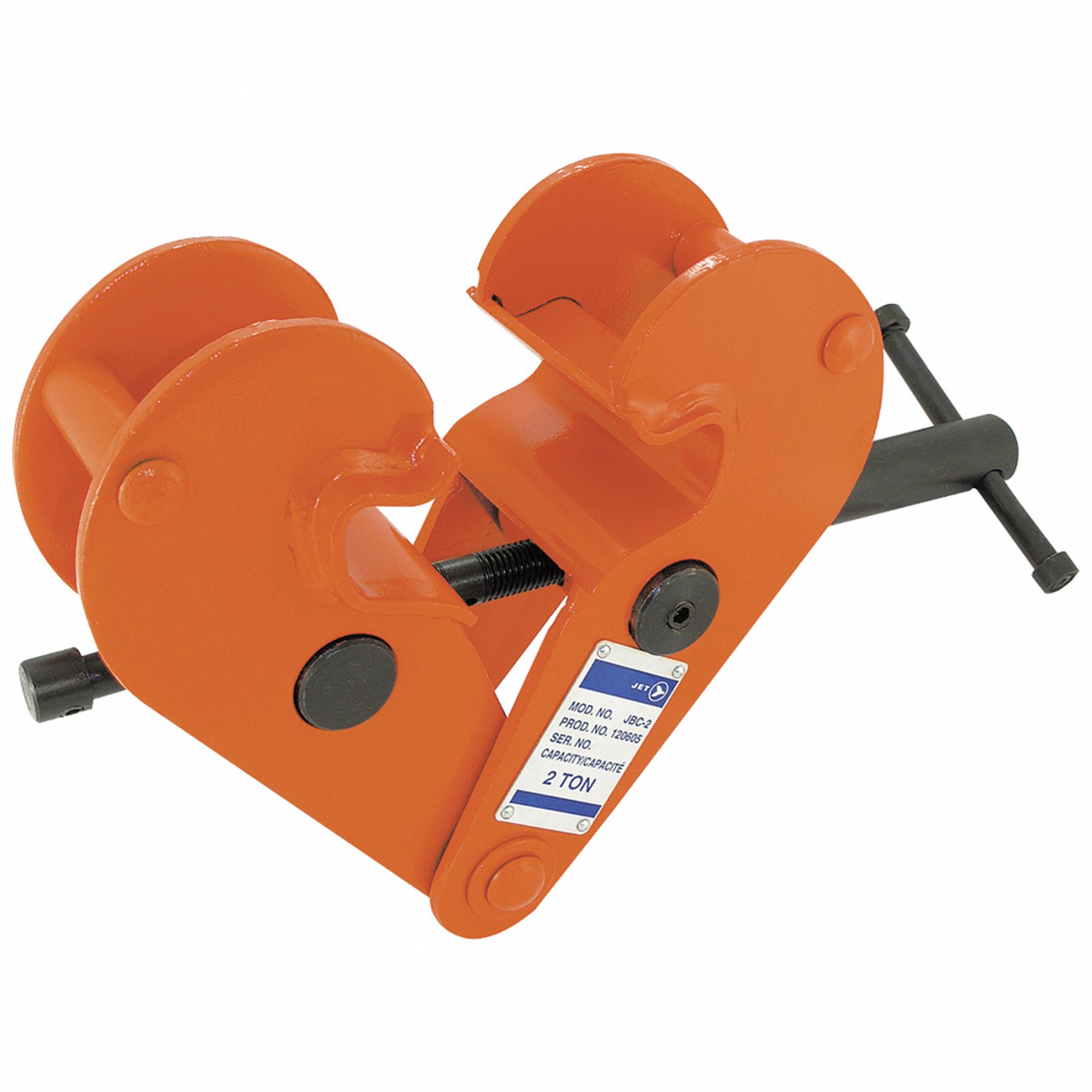 JET BEAM CLAMP 2 TONS JET JBC2 - JET120605 | 120605 - Grainger, Canada