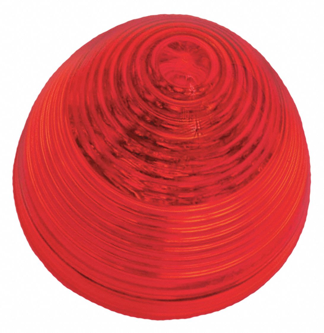 JETCO LED MARKER LIGHT, GROMMET MOUNT, RED, 2 7/8 X 2 1/4 X 5 7/8 X 2 ...