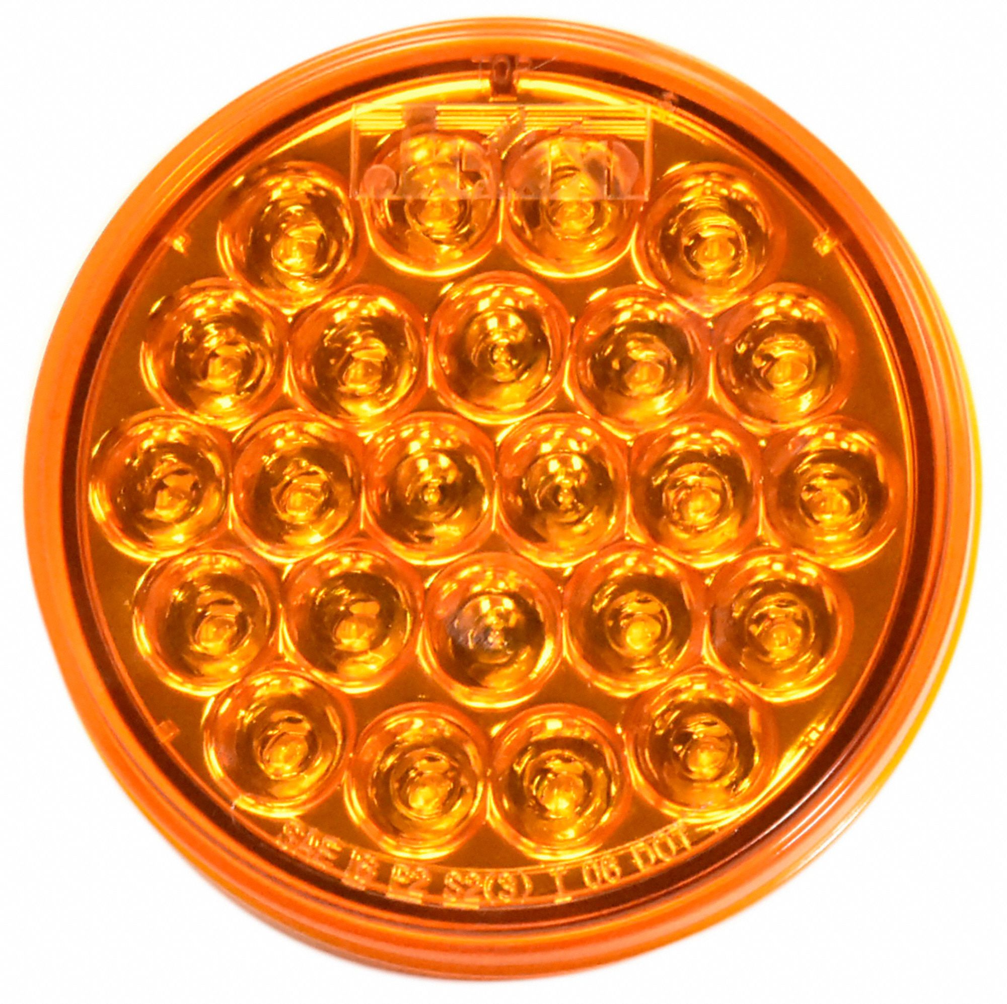 JETCO TAIL LAMP,4 IN L,ROUND,AMBER - Stop, Turn and Tail Lights ...