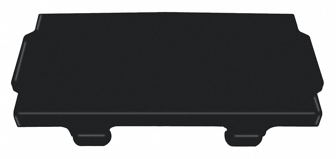 JETCO LIGHT BAR COVER, RECTANGLE, 1 W, BLACK, 3 X 7 1/4 X 6 1/2 X 1 1/2 ...