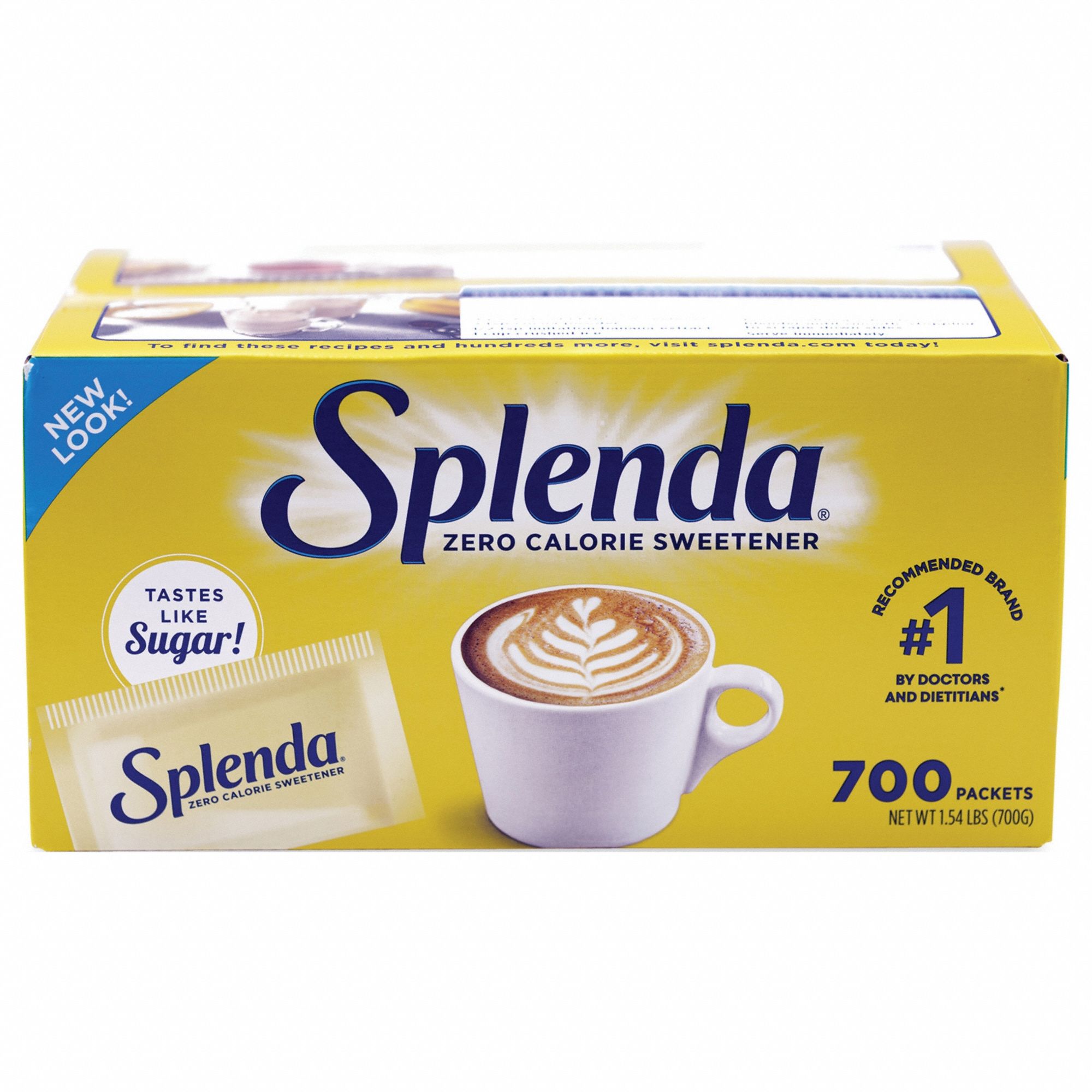 SPLENDA, 700 Pack Count, Pack per Case, Splenda - 43PW45|200063 - Grainger