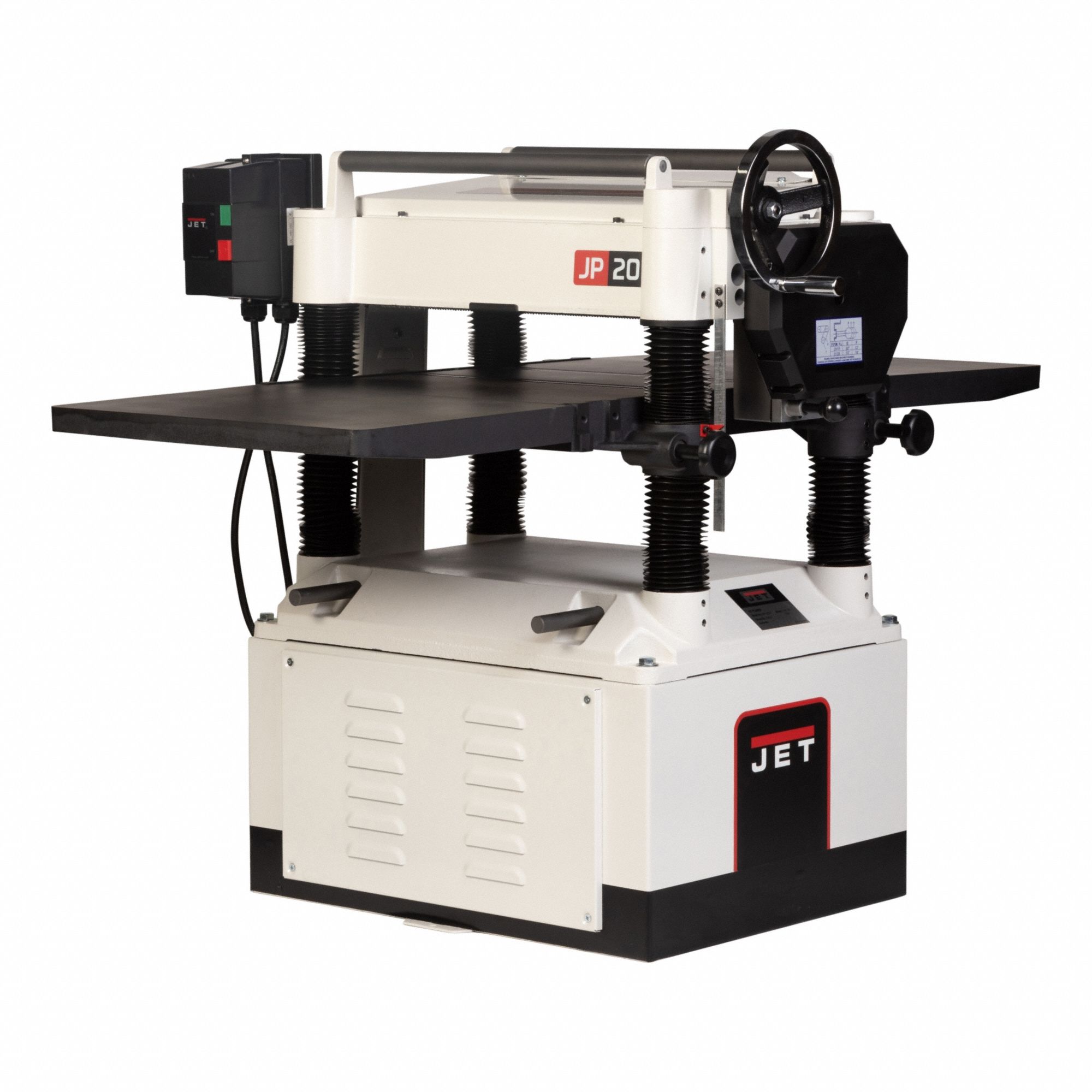 JET, 230V, Single-Phase, Corded Planer - 846Y76|JWP-208HH-BLK - Grainger