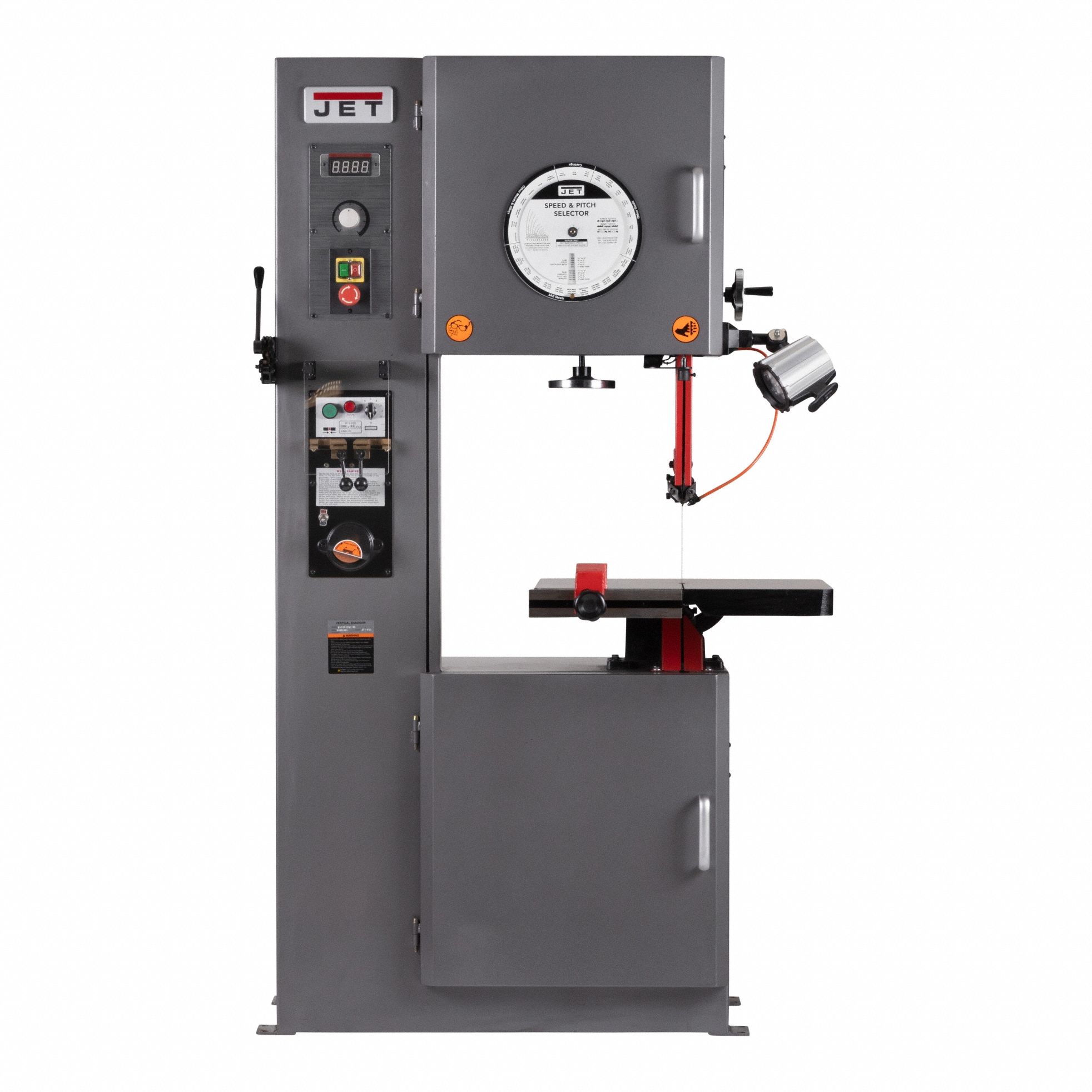 JET, 18 in Throat Dp - Vertical, 90 to 1400 SFPM, Band Saw - 857F01|JT1 ...