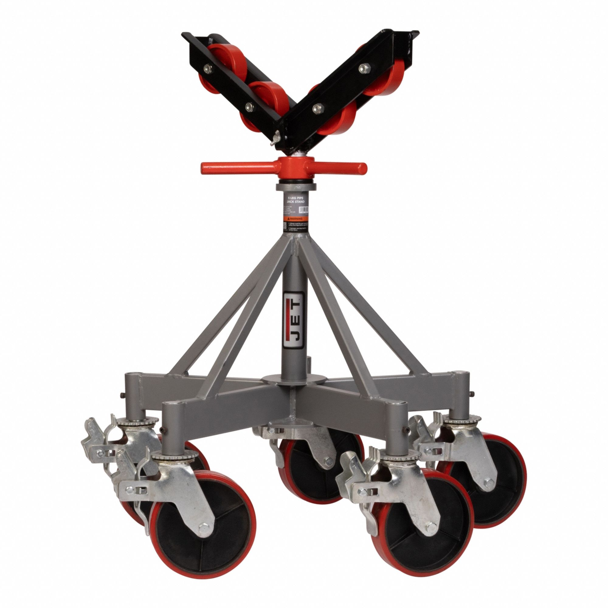 Roller Head Pipe Stand - 402JY7|JT1-2405 - Grainger