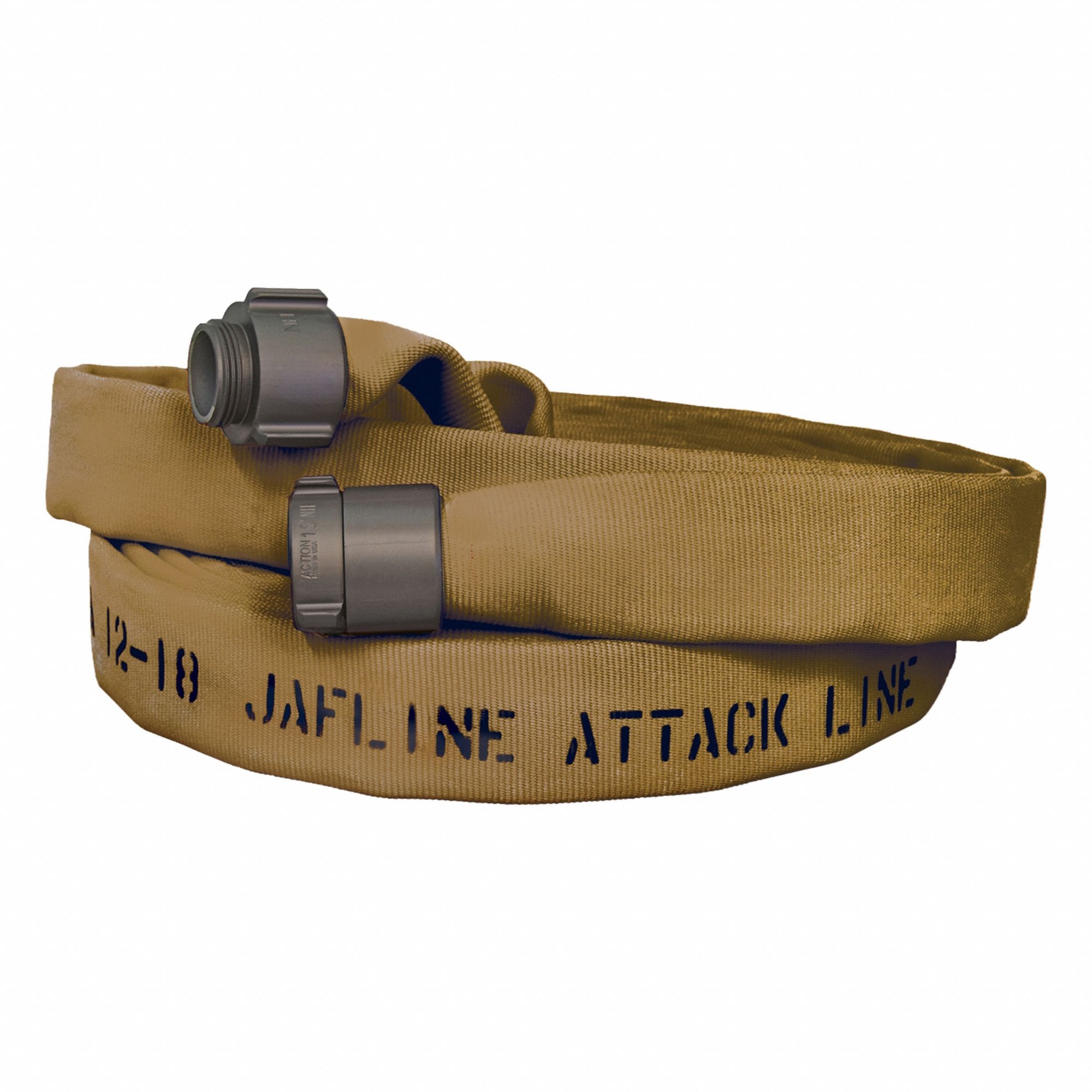 JAFLINE, Double Jacket, 1 1/2 in Hose Inside Dia, Fire Hose - 870Y53 ...