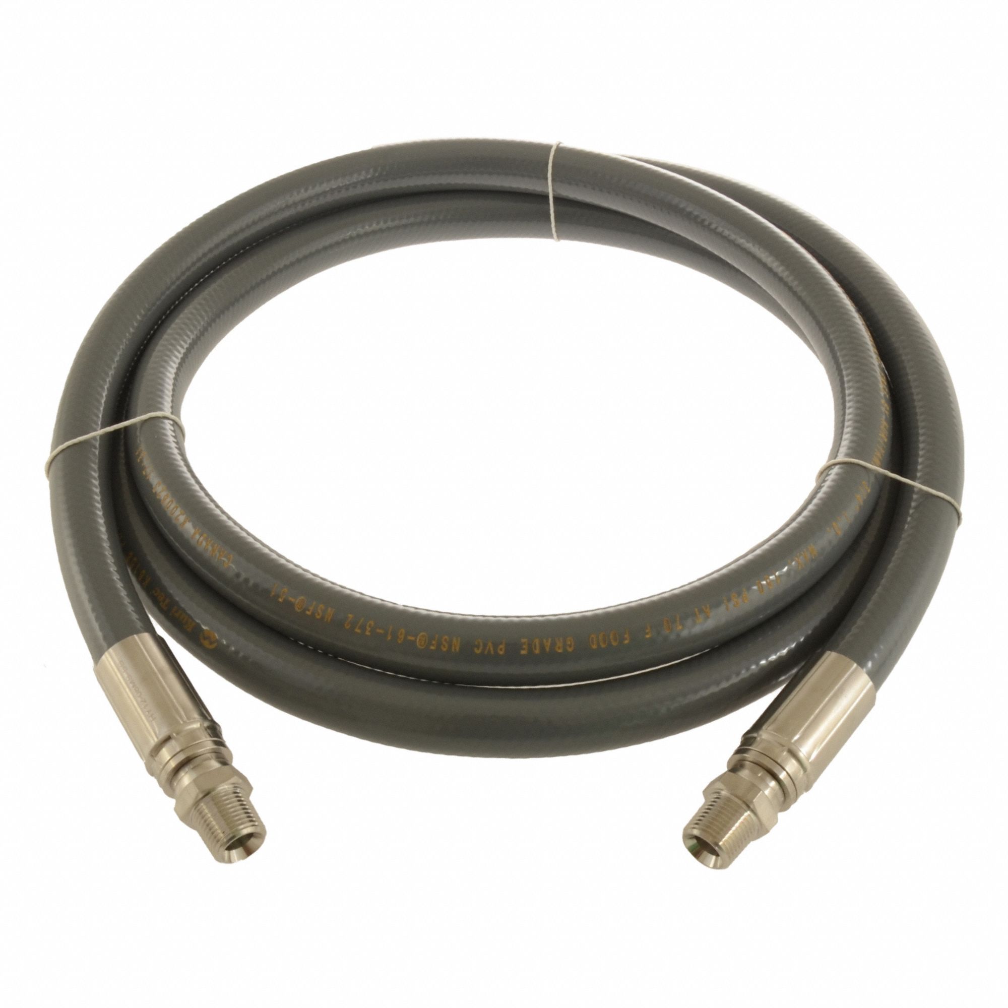 3/8 in Hose Inside Dia., 25 ft Hose Lg, Suction and Discharge Hose ...