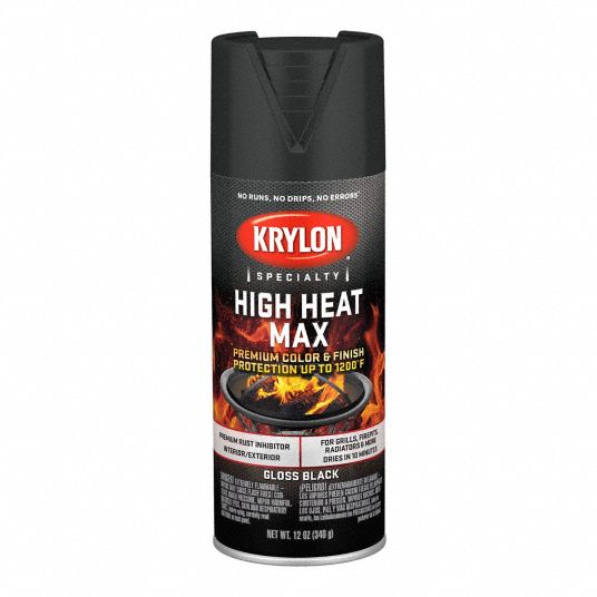 KRYLON, Premium Spray Paints, High Heat/Rust Inhibitor, Spray Paint ...