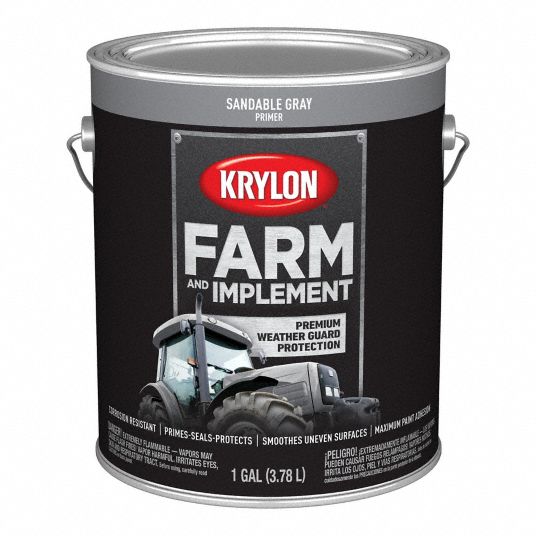 KRYLON, Exterior, Gray, Acrylic Based Primer - 833ZL3|K01981008 - Grainger