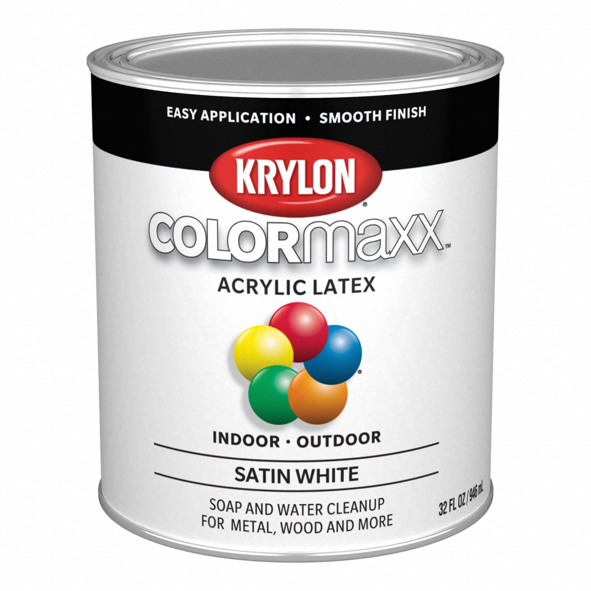 KRYLON, Gen Purpose Paint and Primer, Exterior/Interior, Interior and ...