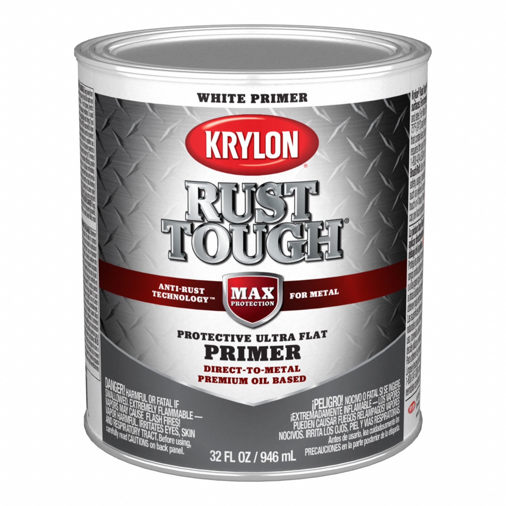 KRYLON, Exterior/Interior, White, Alkyd Based Primer - 833ZJ0|K09718008 ...
