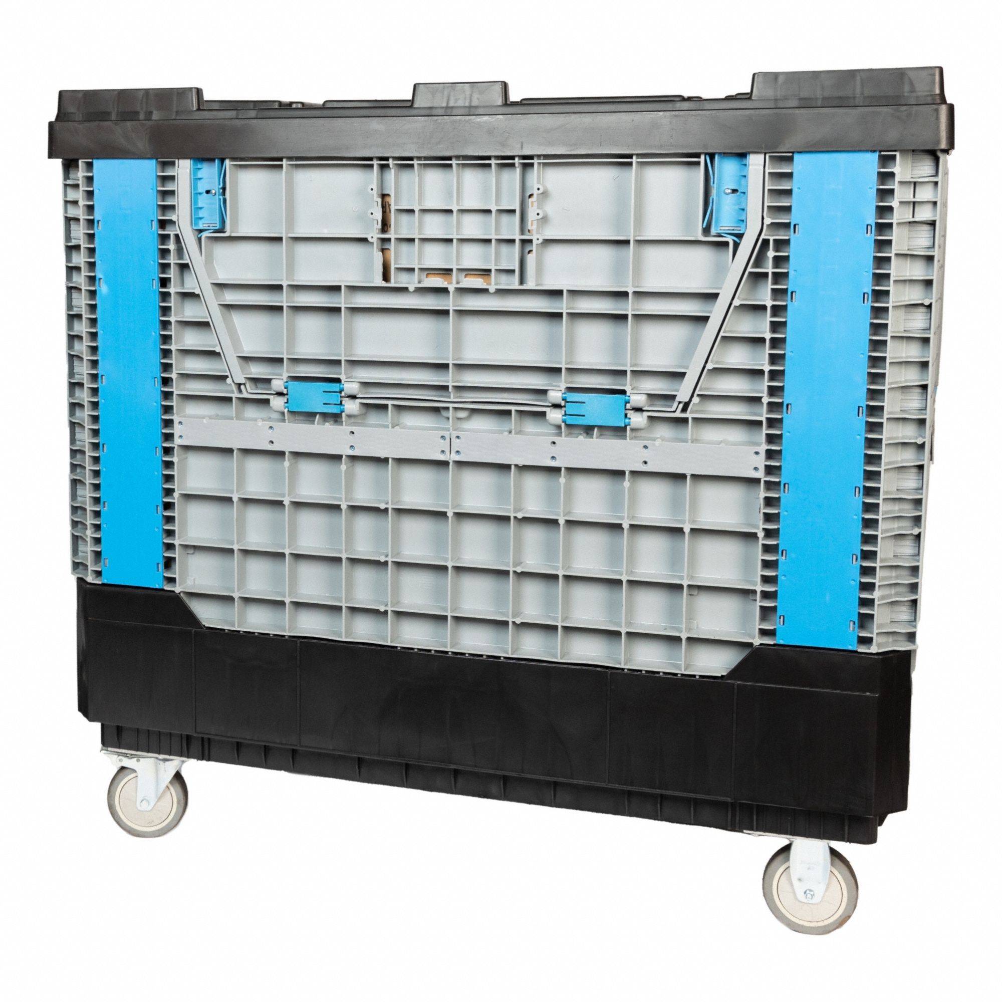 PROPAC, INC., 31.72 cu ft, 39 1/2 in x 47 in x 45 in, Collapsible Bulk ...