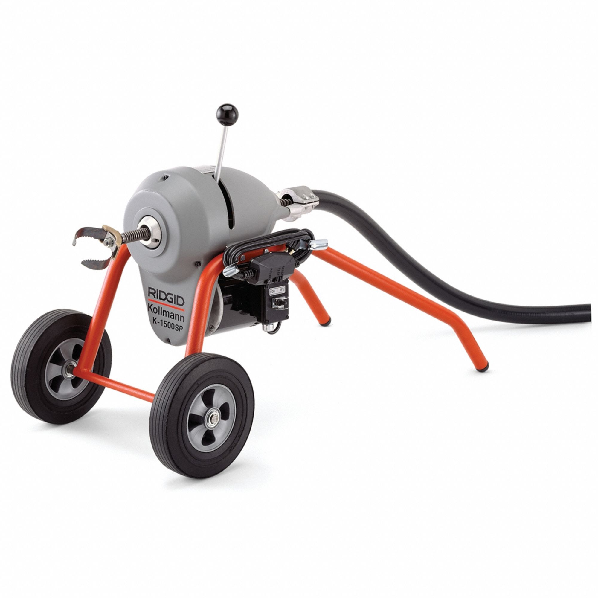 RIDGID, Corded, K-1500SP, Drain Cleaning Machine - 800CP2|45317 - Grainger