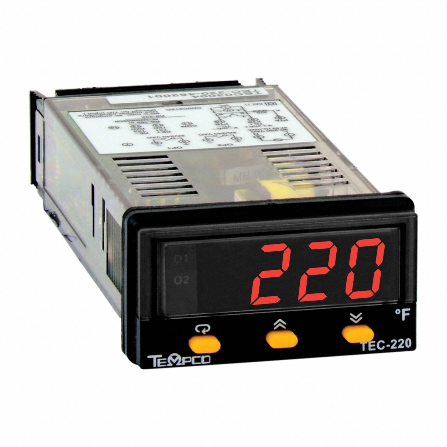 TEMPCO, TEC-220, 1/32 DIN Size, Temperature Controller - 3FXK1|TEC03013 - Grainger