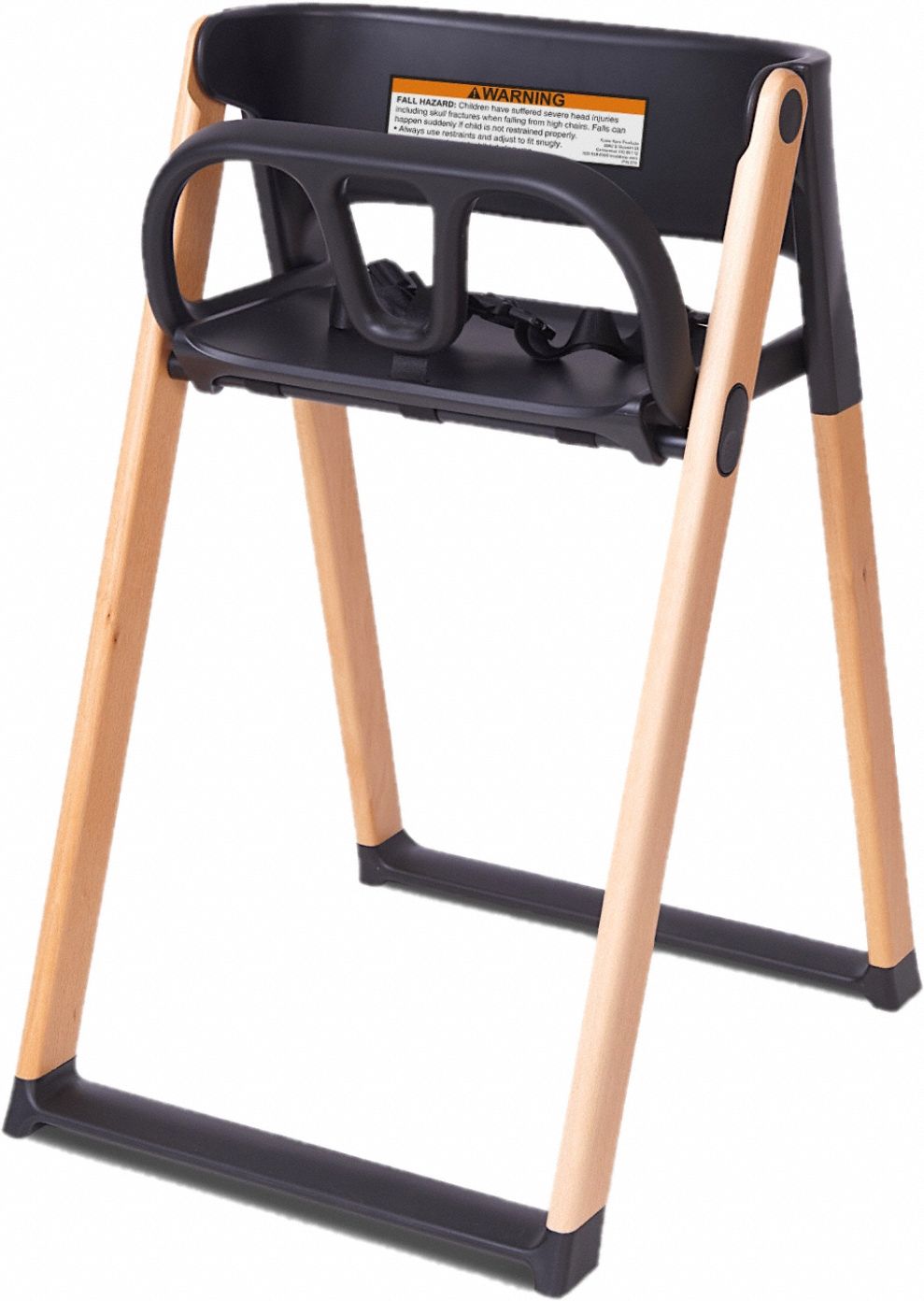 KOALA KARE PRODUCTS, Black, 27 1/2 in Overall Ht, High Chair - 804RC5 ...