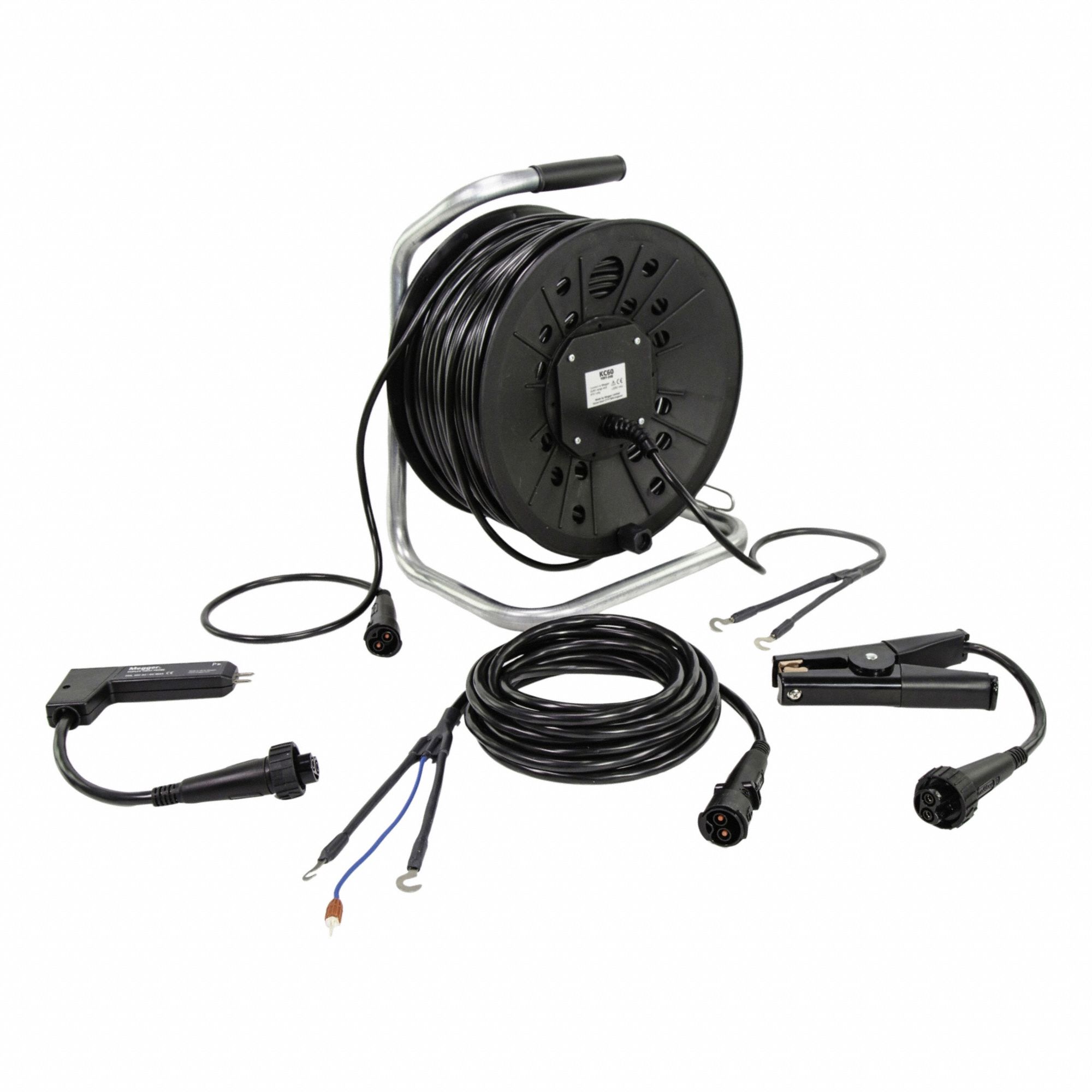MEGGER, Test Lead Set, 196.9 ft Test Lead Lg, Test Lead Set - 830L69 ...