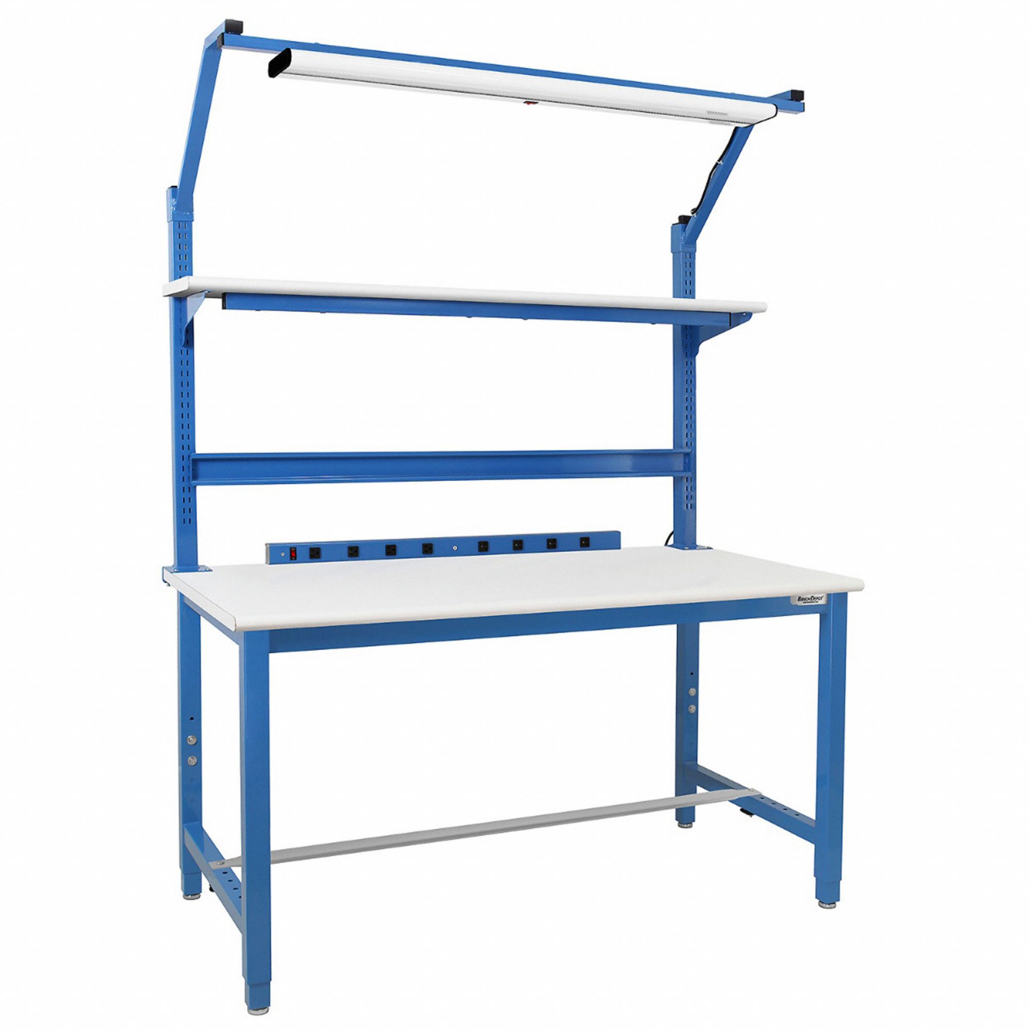 BENCHPRO, Adj Ht, Laminate, Workbenches - 800WH2|KFC-5 - Grainger