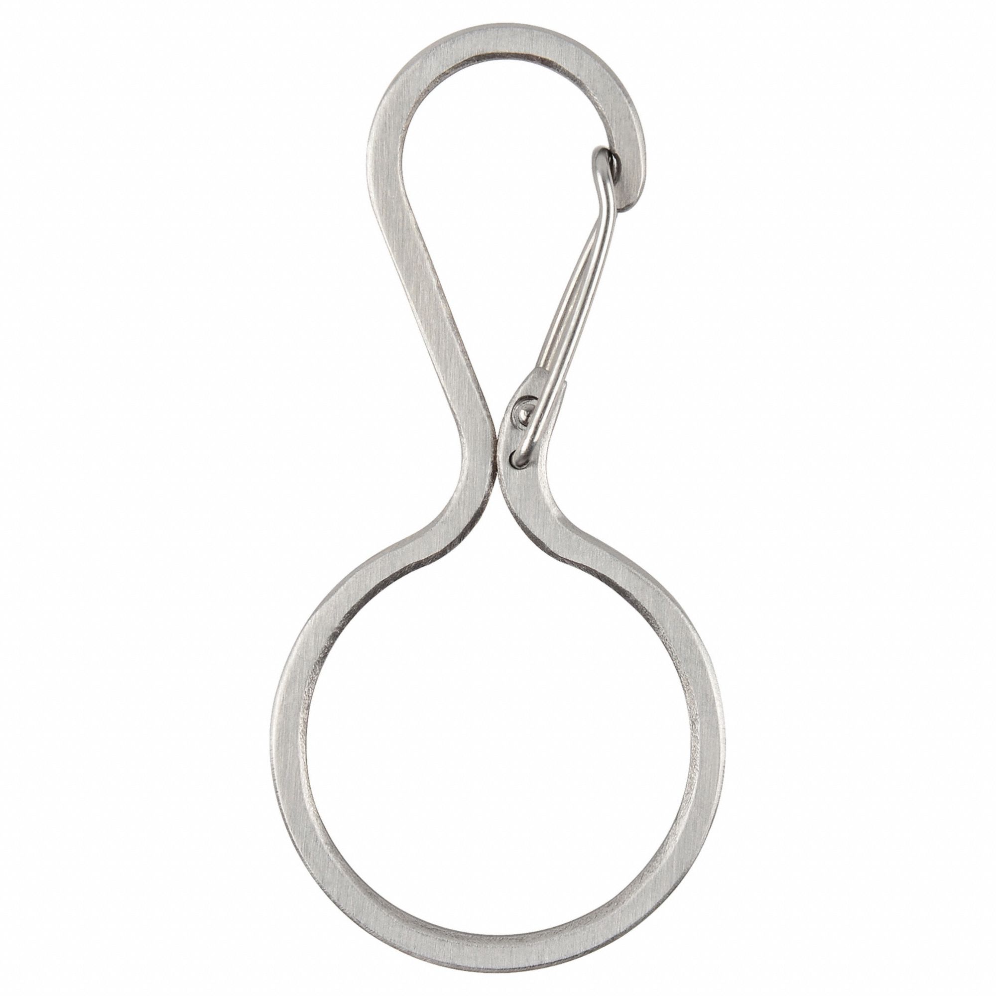 12 Key Capacity, 2 1/2 in Key Ring Dia, Carabiner Key Clip - 34GN65|KIC ...