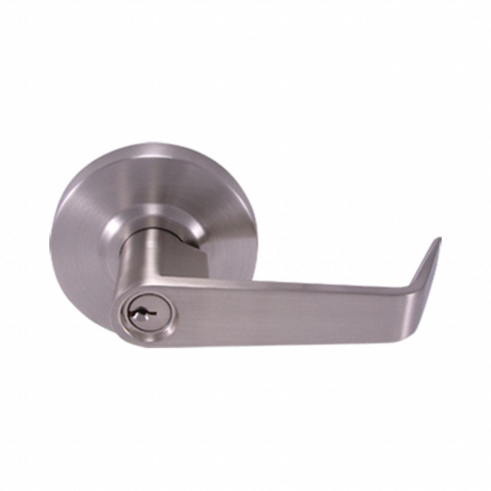 DESIGN HARDWARE, 48 in Max Door Wd, Chrome, Exit Device Trim - 829C16 ...