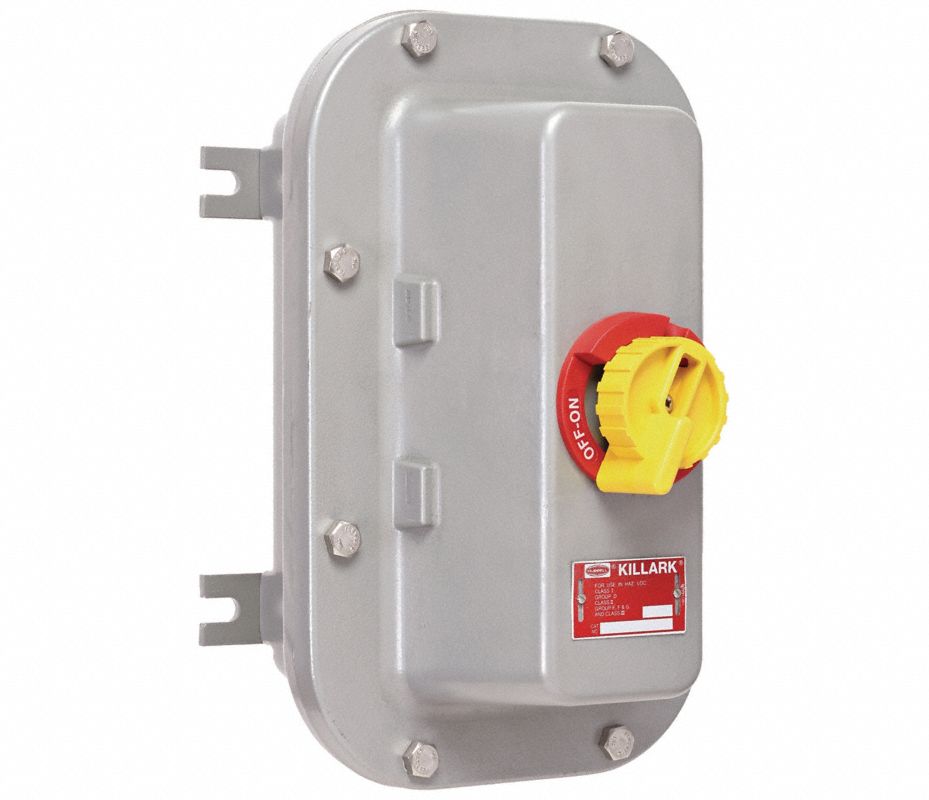 HUBBELL KILLARK Interruptor Seguridad,Sin Fusible,Fase 3 - 4TZV6 ...