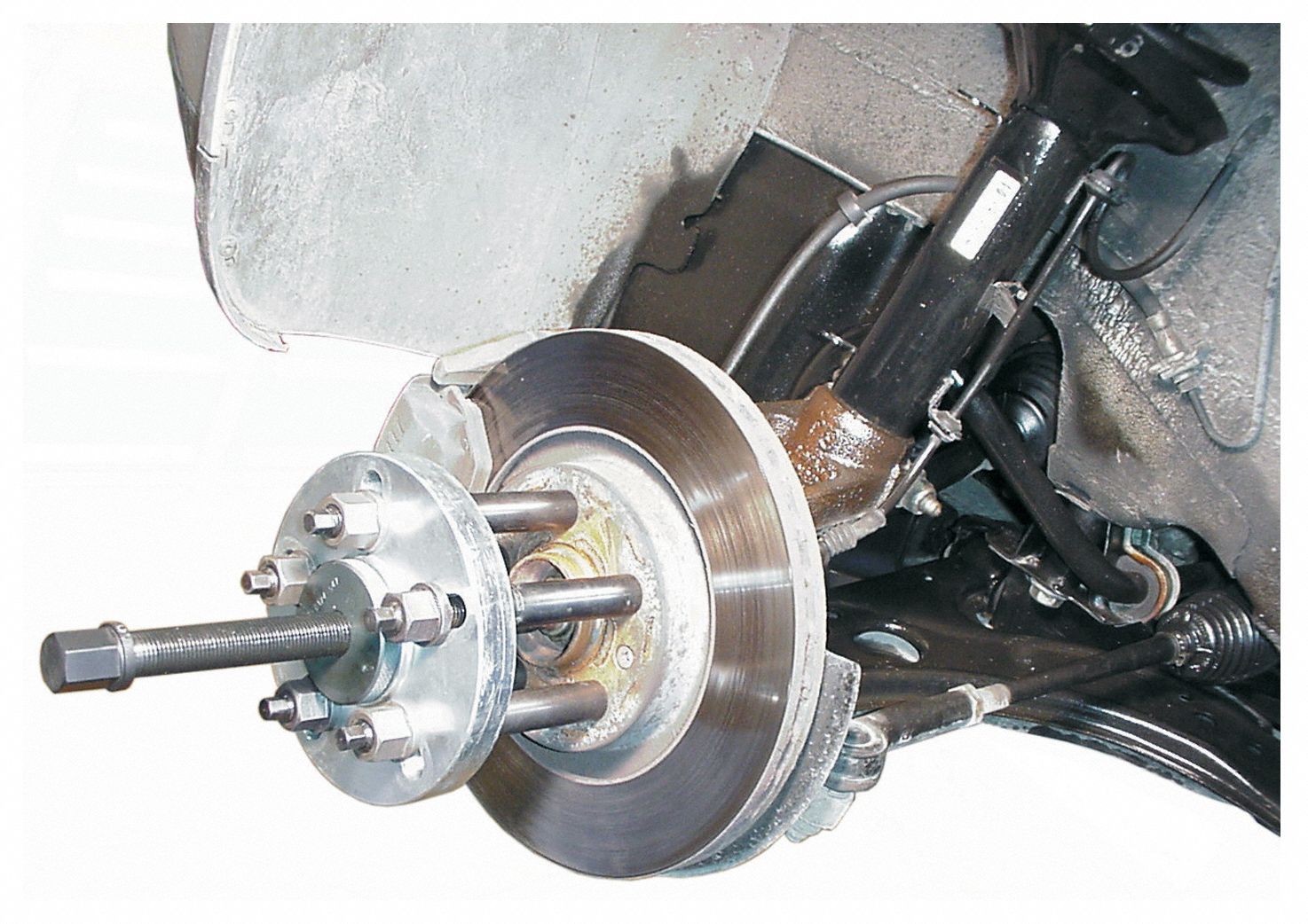 GEDORE Puller Kit: Puller Set, Wheel Hub Repl, KL-0040-2500/KL-0149-31 ...