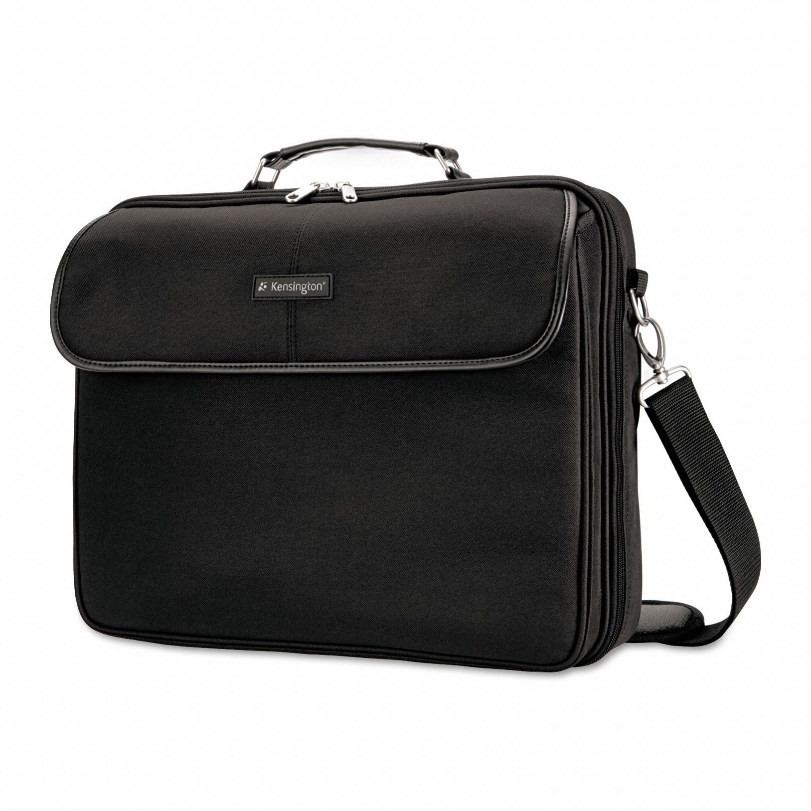 KENSINGTON, Polyester, Black, Laptop Case - 893H89|K62560USA - Grainger