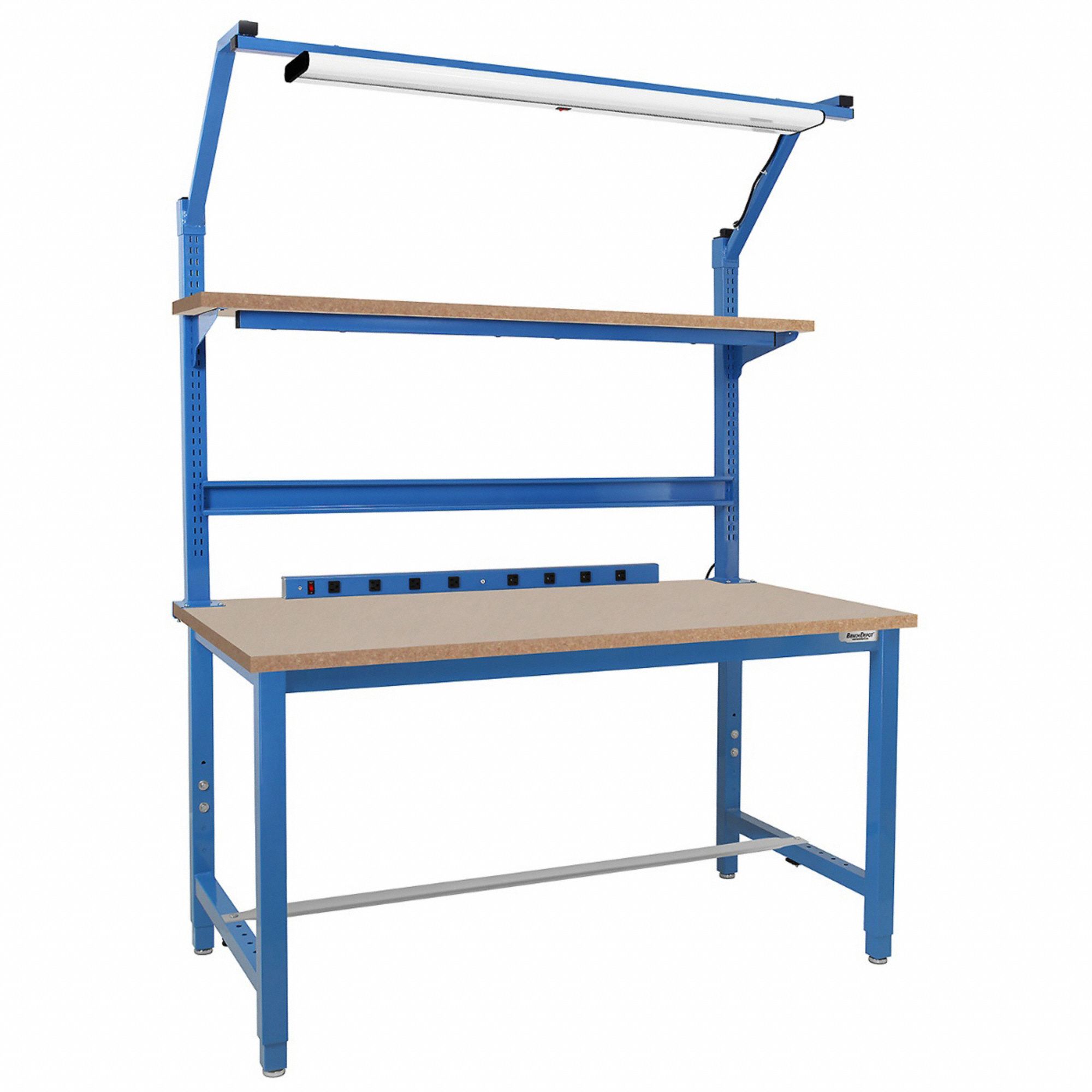 BENCHPRO, Adj Ht, Particleboard, Workbenches - 800WH7|KPBC-6 - Grainger