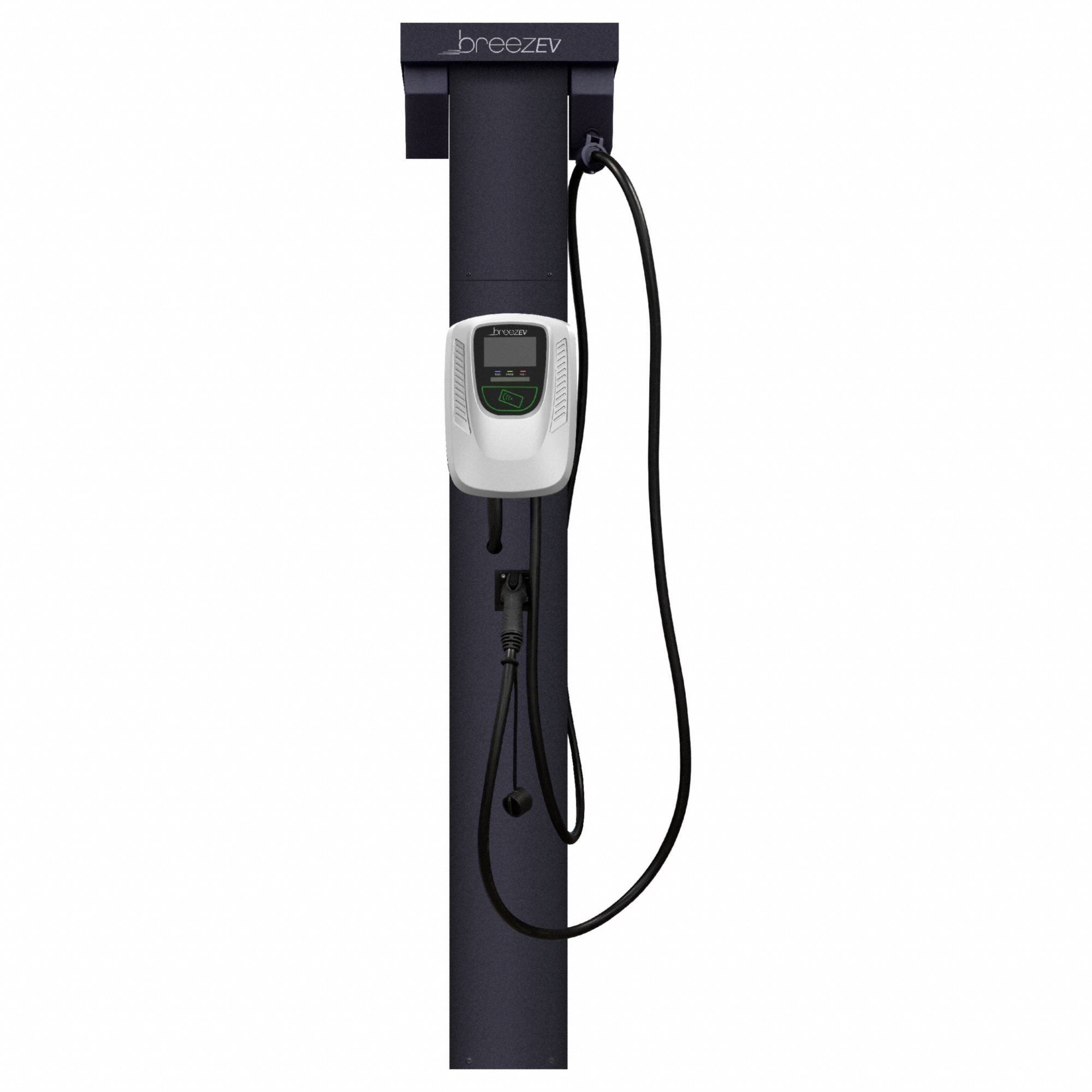 BREEZ-EV, Level 2, Pedestal, EV Charging Station Kits - 808Z08|EVC-L2 ...