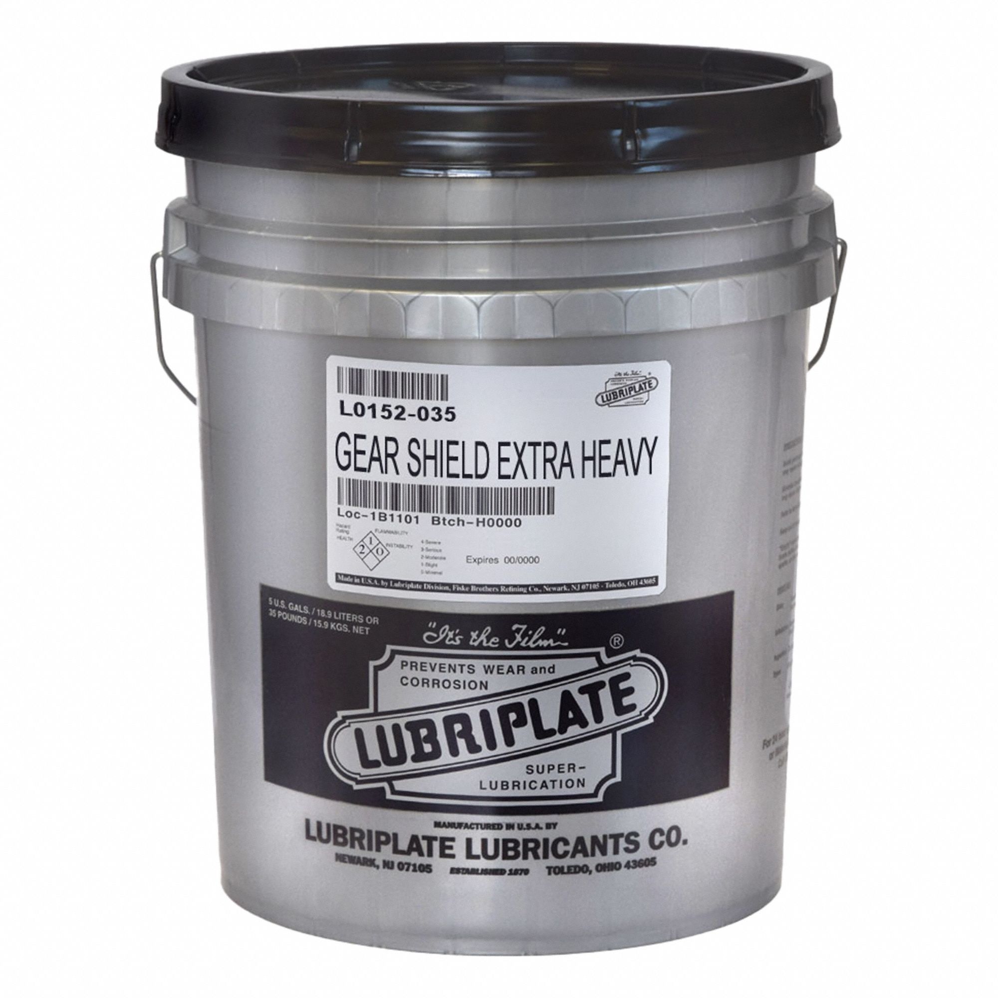 LUBRIPLATE, Gear Shield Extra Heavy, 35 lb, Open Gear Grease - 880AP2 ...