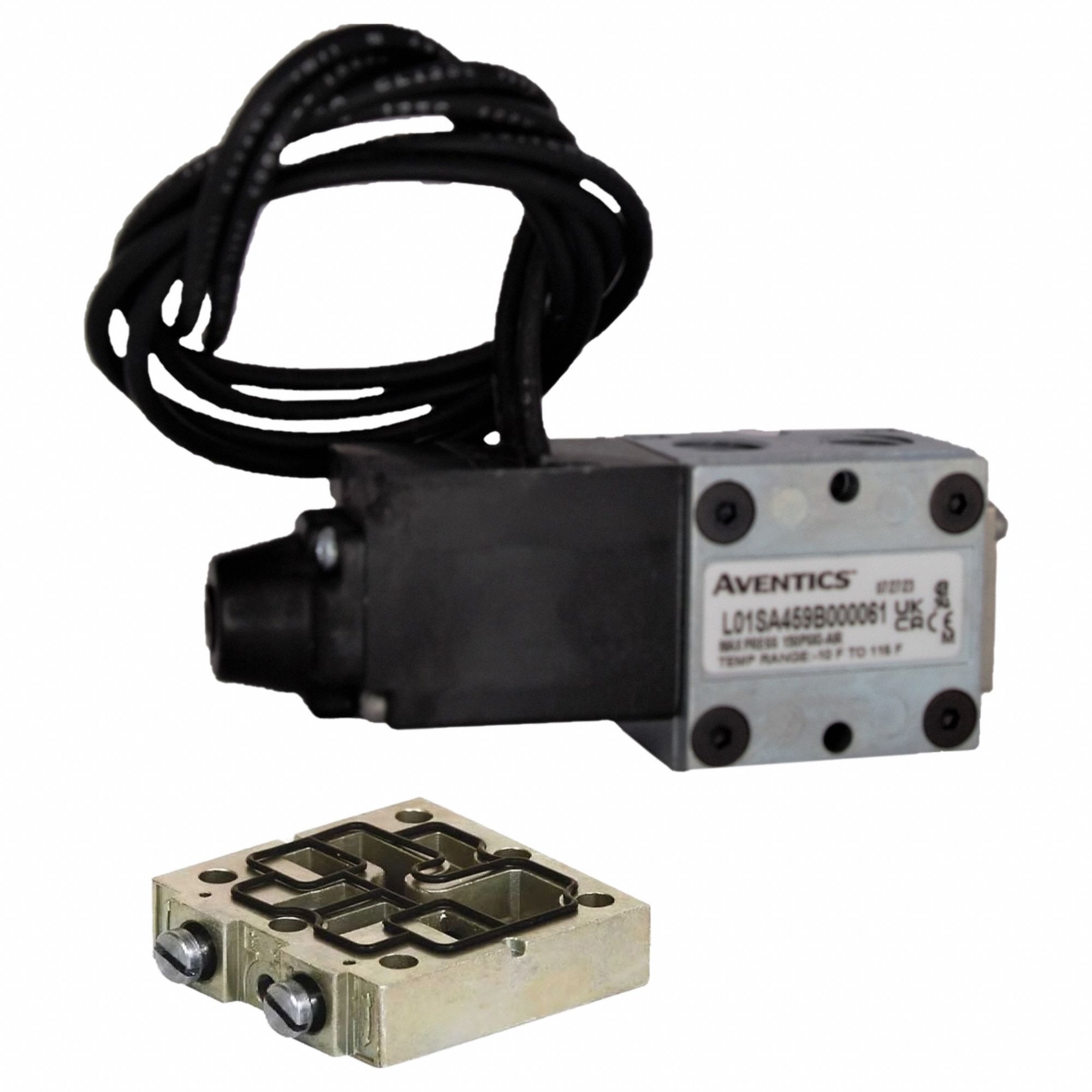 AVENTICS, Series L01, Single Solenoid, Solenoid Air Control Valve ...