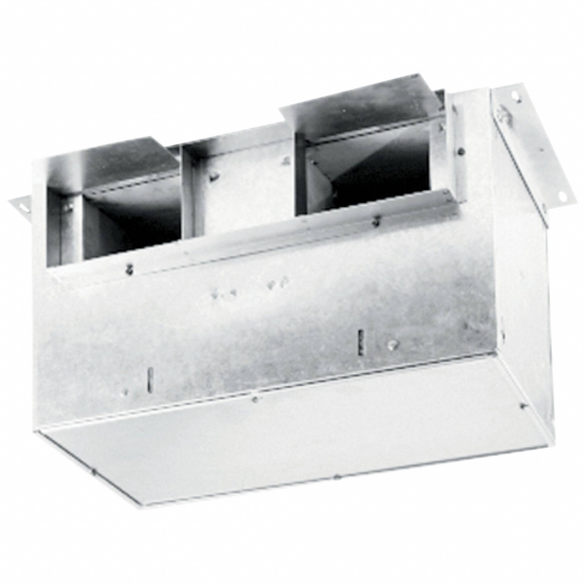 BROAN In-Line Ceiling Exhaust Fan: 415 cfm @ 0.100 in SP, Rectangular ...