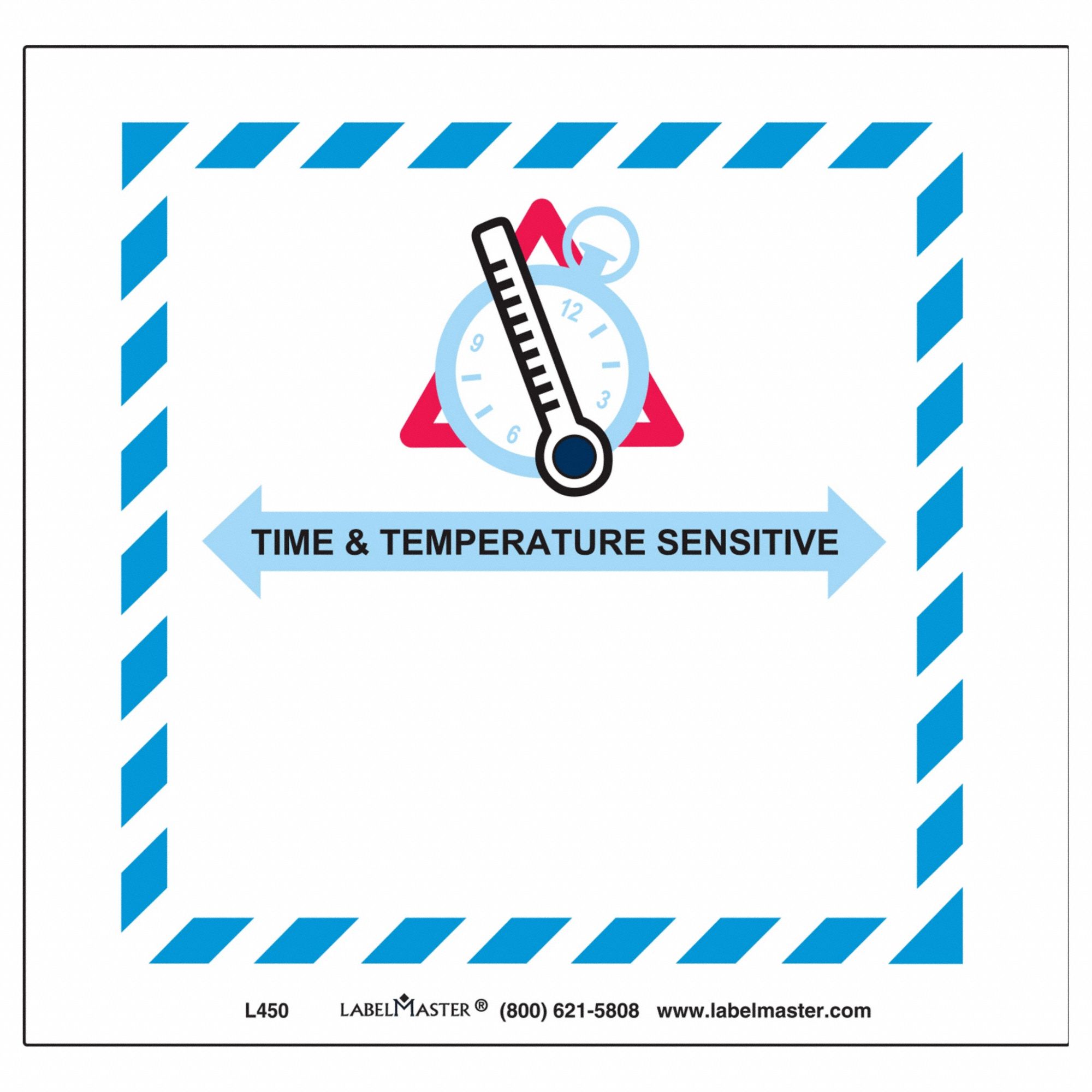 White, 4 3/4 in Ht, Label - 35ZL15|L450 - Grainger