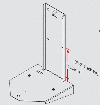 ELGA, LA770, Wall Mounting Kit - 833WG0|LA770 - Grainger
