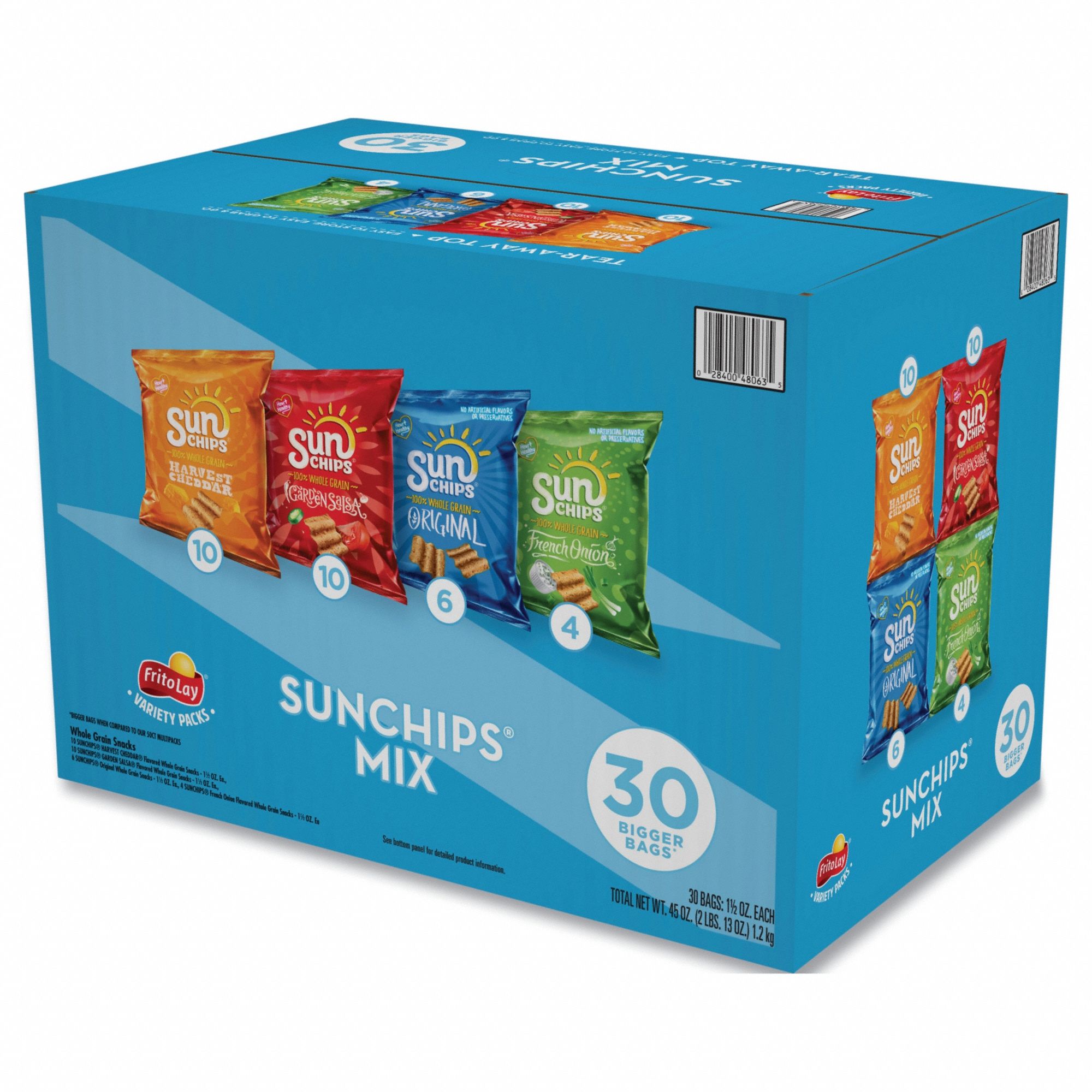 SUNCHIPS, French Onion/Garden Salsa/Harvest Cheddar/Original, 1.5 oz ...