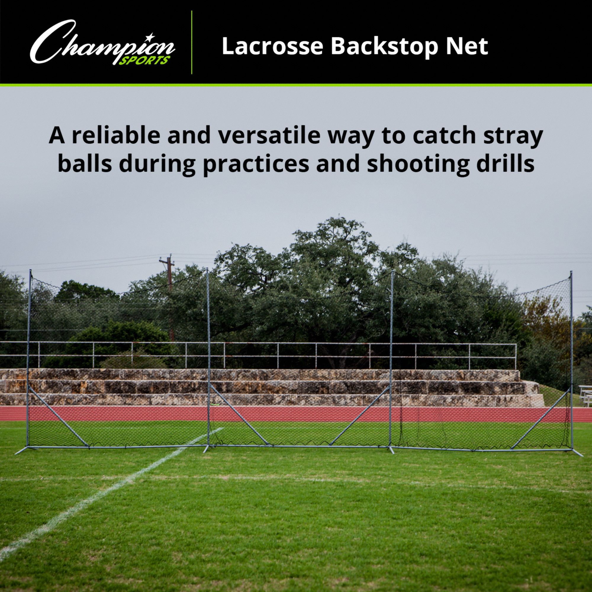 CHAMPION SPORTS, Steel, Blue, Lacrosse Trainer - 817JF0|lbs1030 - Grainger