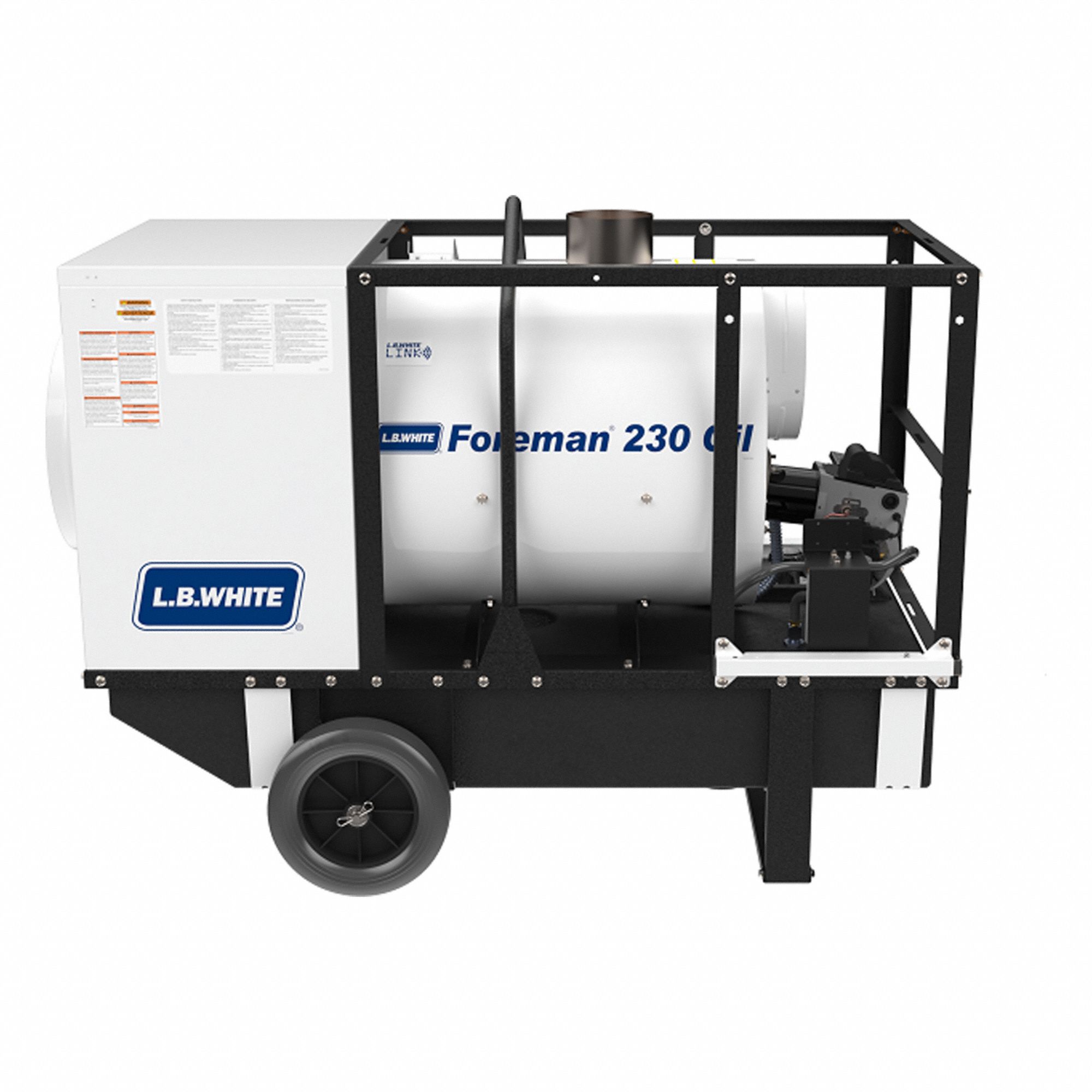 L.B.WHITE PORTABLE DIESEL INDIRECT HEATER,230,000 BTUH - Portable Gas ...