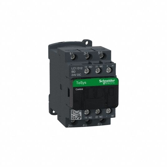SCHNEIDER, Non-Reversing, 3 Poles, IEC Magnetic Contactor - 2MMR1 ...