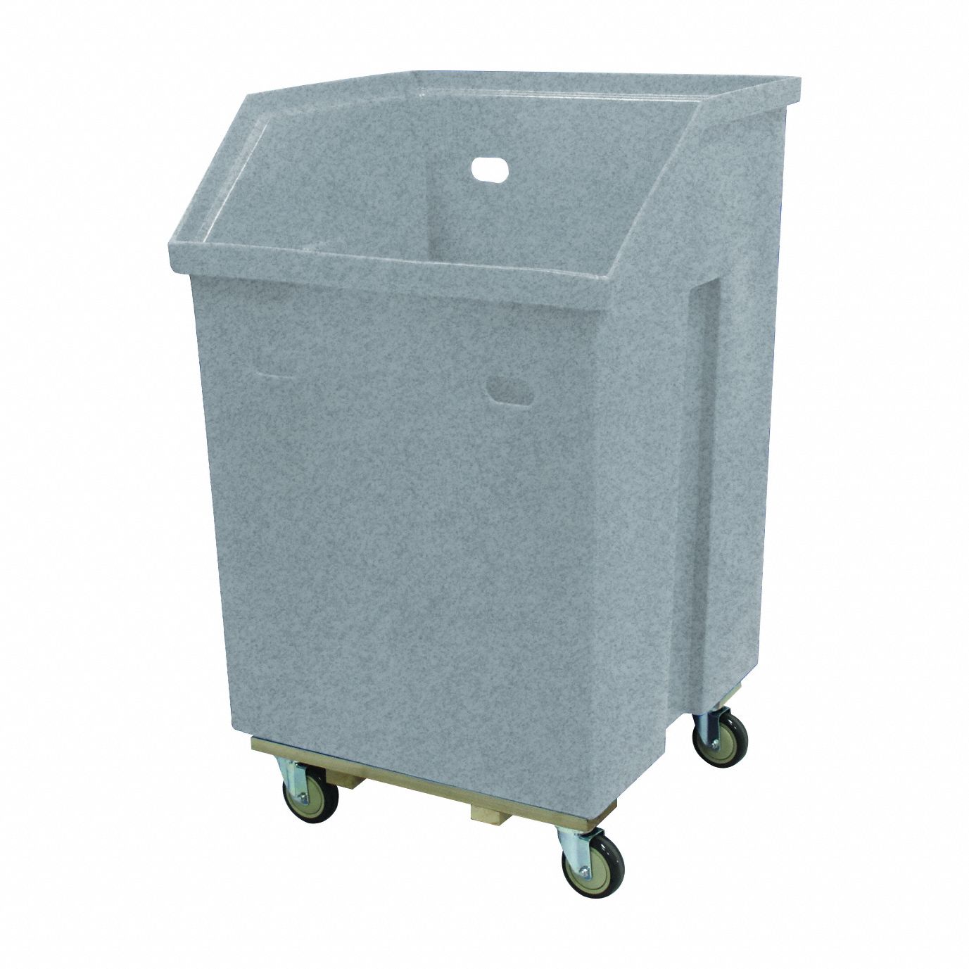 ROYAL BASKET TRUCKS, Granite Gray, (4) Swivel, Linen Cart - 824CE6|G11 ...