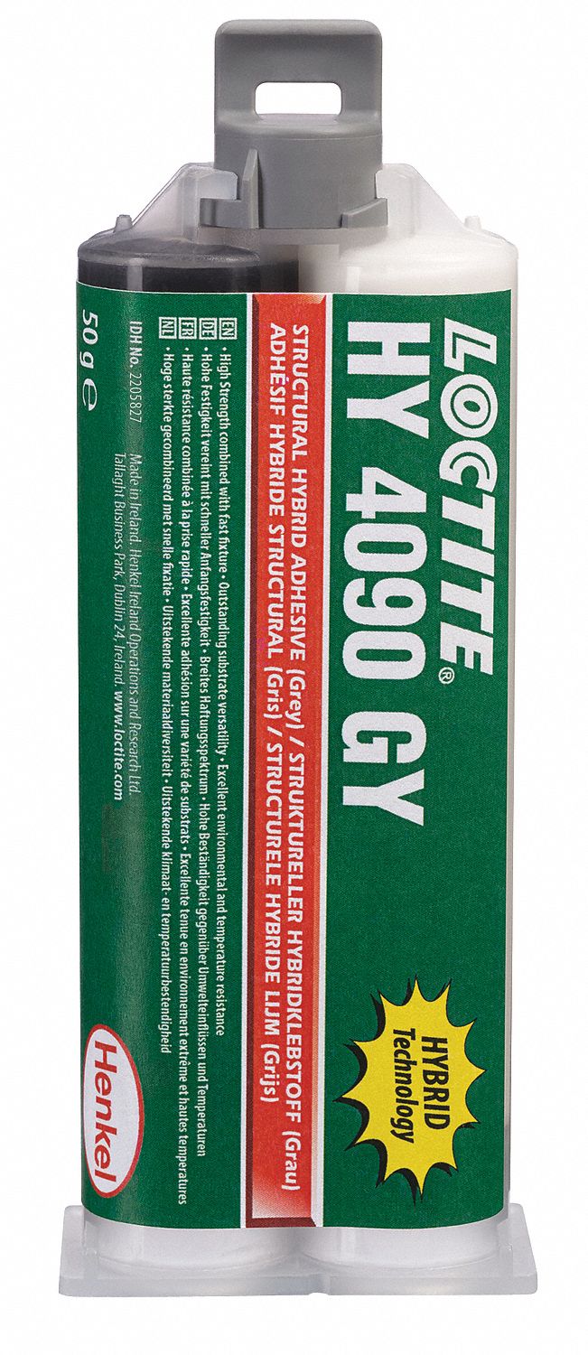LOCTITE, HY 4090 GY, Ambient Cured, Epoxy Adhesive - 426K09|2205827 ...