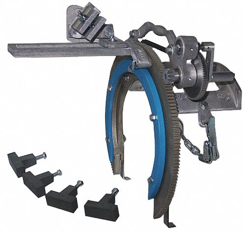 H & M PIPE BEVELING PIPE BEVELING, 45 ° BEVEL, 8 IN PIPE DIA, FOR 1⅜ IN ...