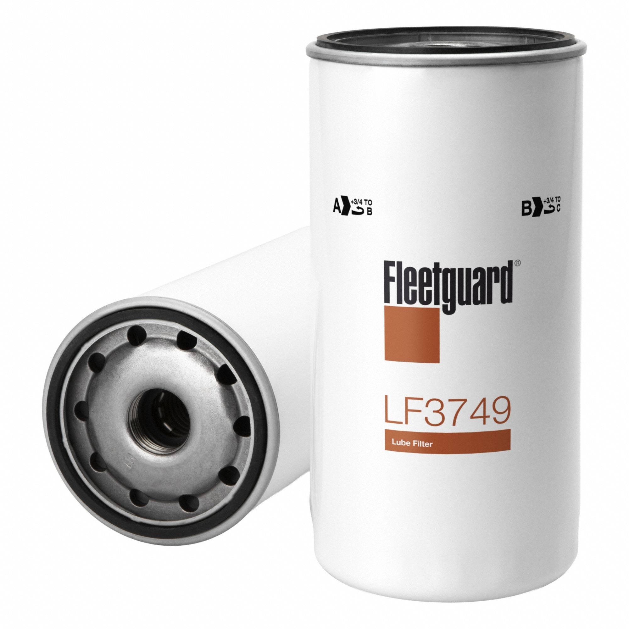 FLEETGUARD, M30-2.00 Thread Size, 9 in Overall Ht, Oil Filter - 887K89 ...