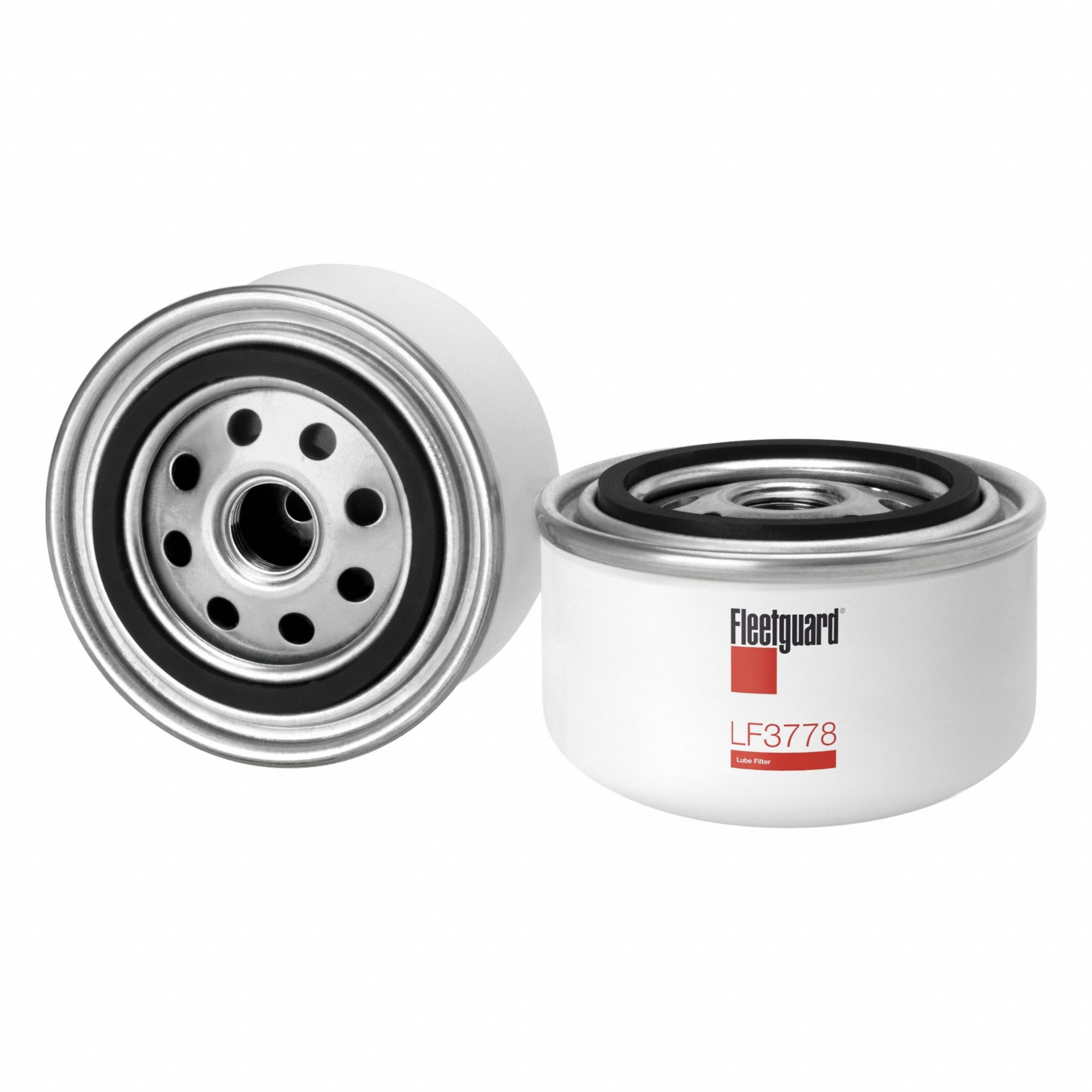 FLEETGUARD, 3/4"-16 Thread Size, 2 5/16 in Overall Ht, Oil Filter ...