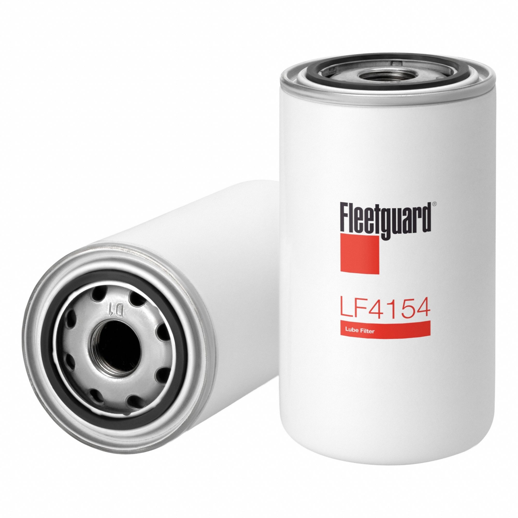 FLEETGUARD, 1"-12 Thread Size, 6 7/8 in Overall Ht, Oil Filter - 887K96 ...