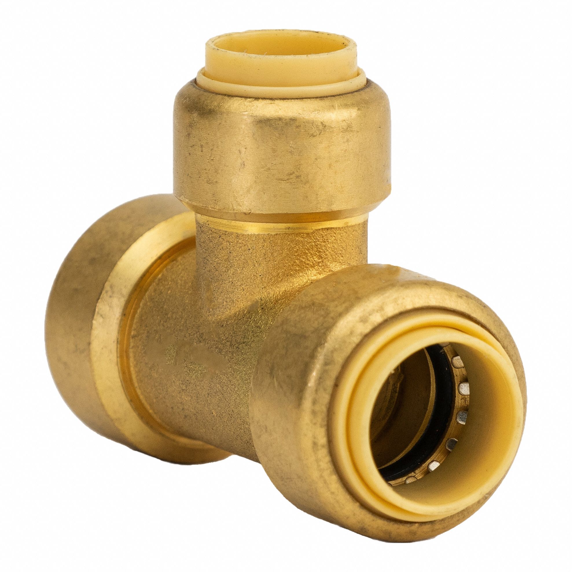 1/2 in OD x 1/2 in OD x 3/8 in OD Size, Brass, Reducing Tee - 880GP3|LF8014R - Grainger