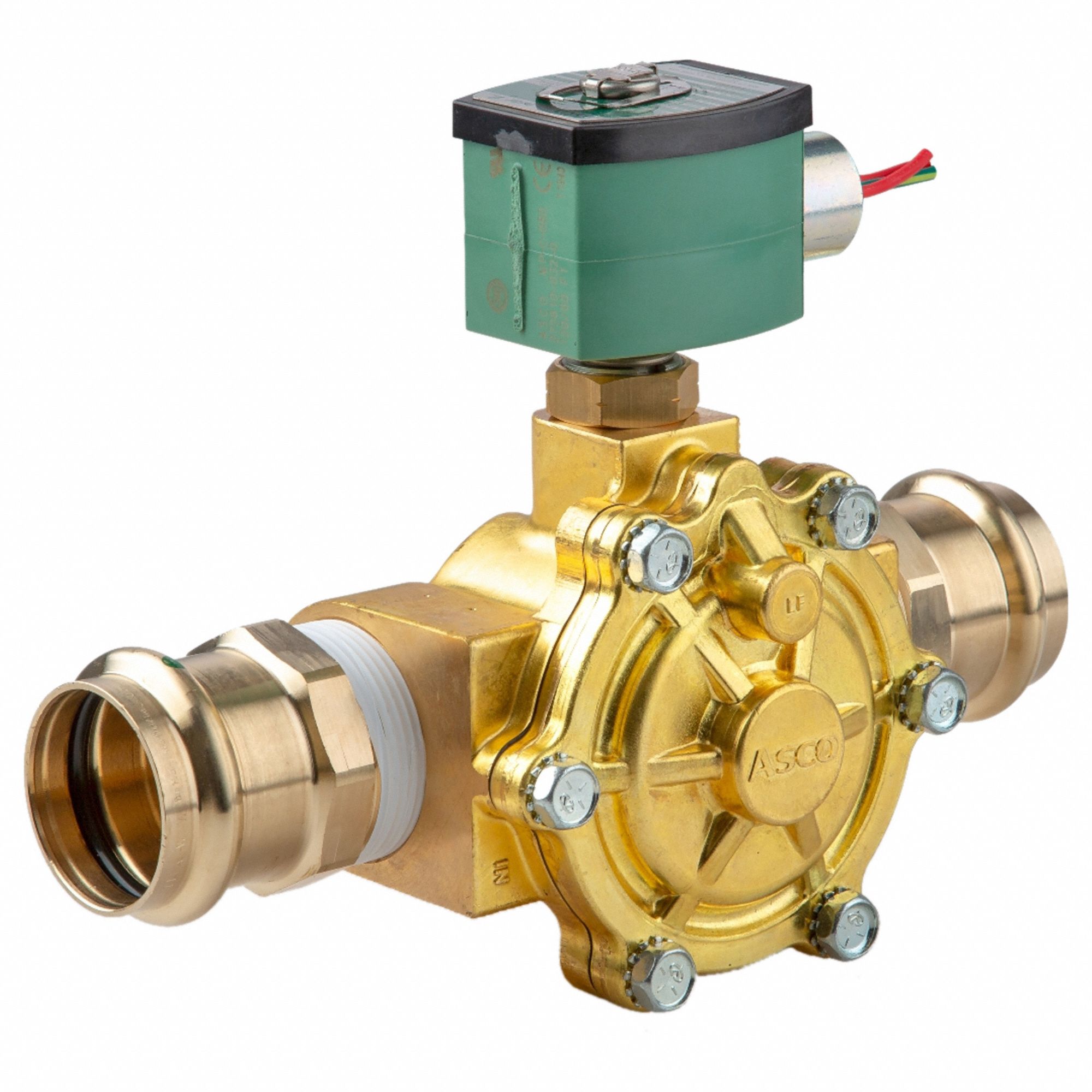 REDHAT, 2-Way, Normally Closed, Solenoid Valve - 806J21|K210G004LFXP 120/60,110/50 - Grainger