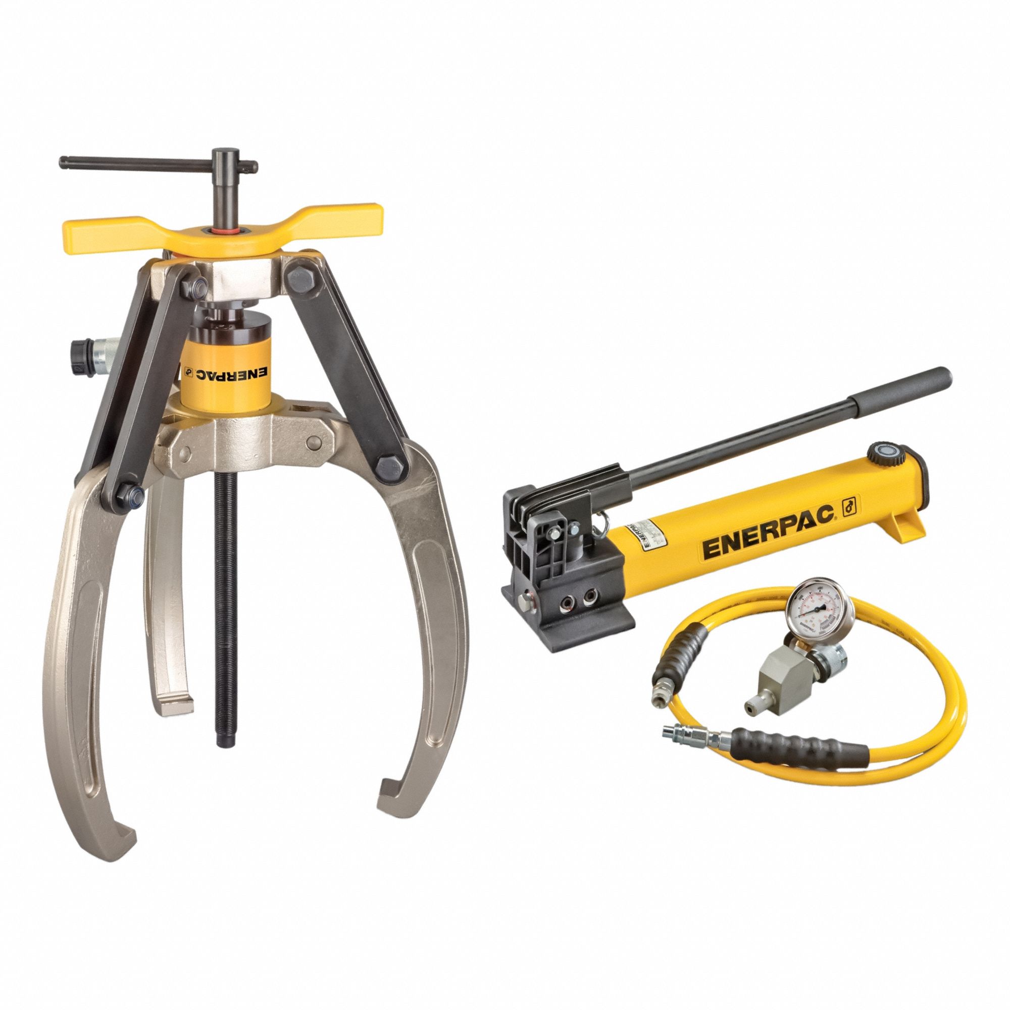 ENERPAC, 24 ton Cylinder Nominal Capacity, 2 in Stroke Lg, Hydraulic ...