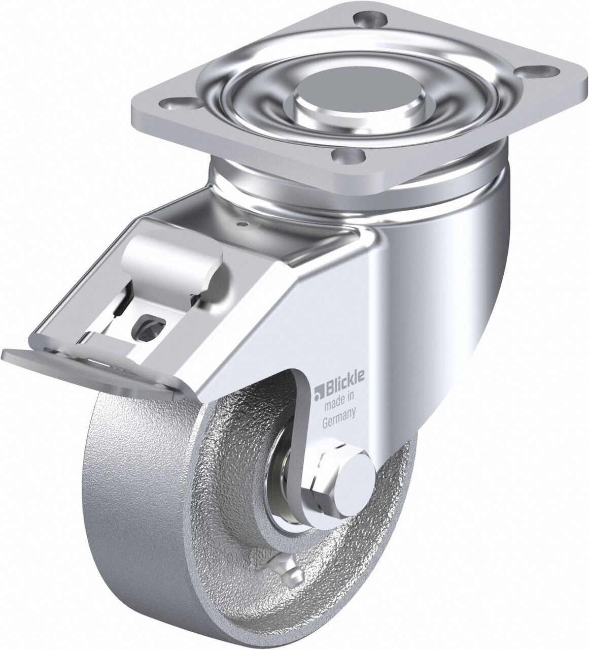 Plate Caster - 846T90|LH-G 100K-1-FI - Grainger