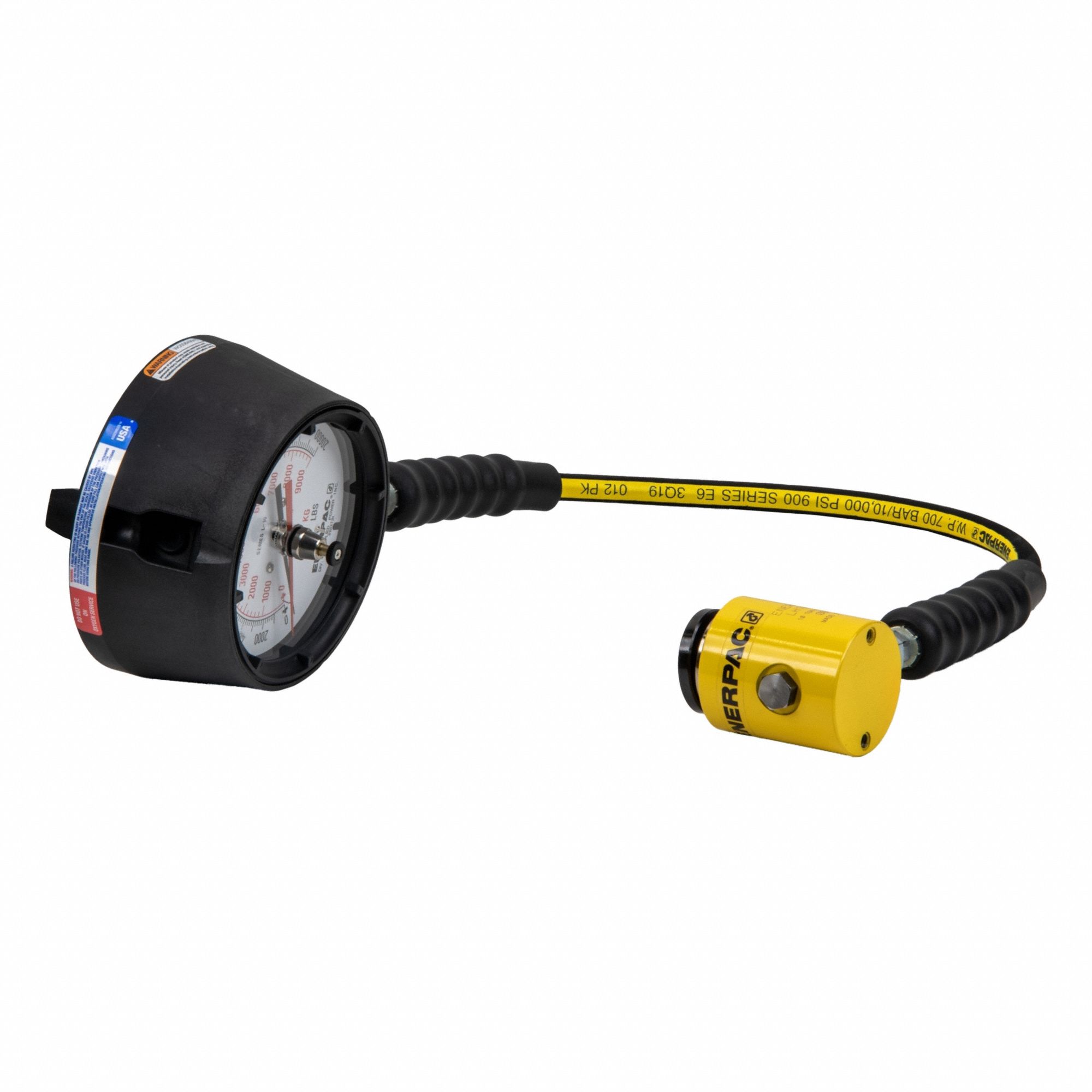 ENERPAC, Remote Mount, 20,000 lb Gauge Capacity, Load Cell - 857F94 ...